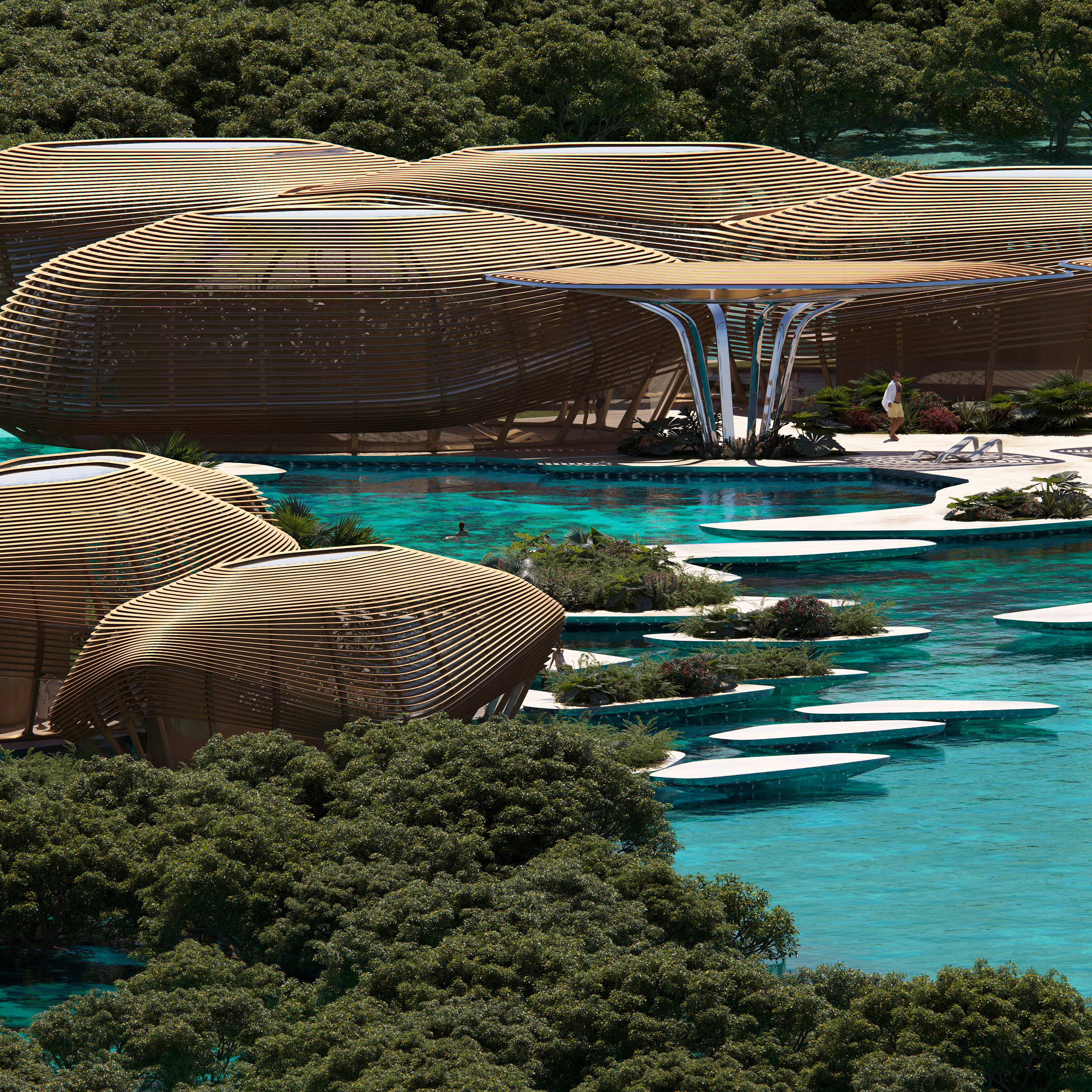 Island resort by HISM - Architizer