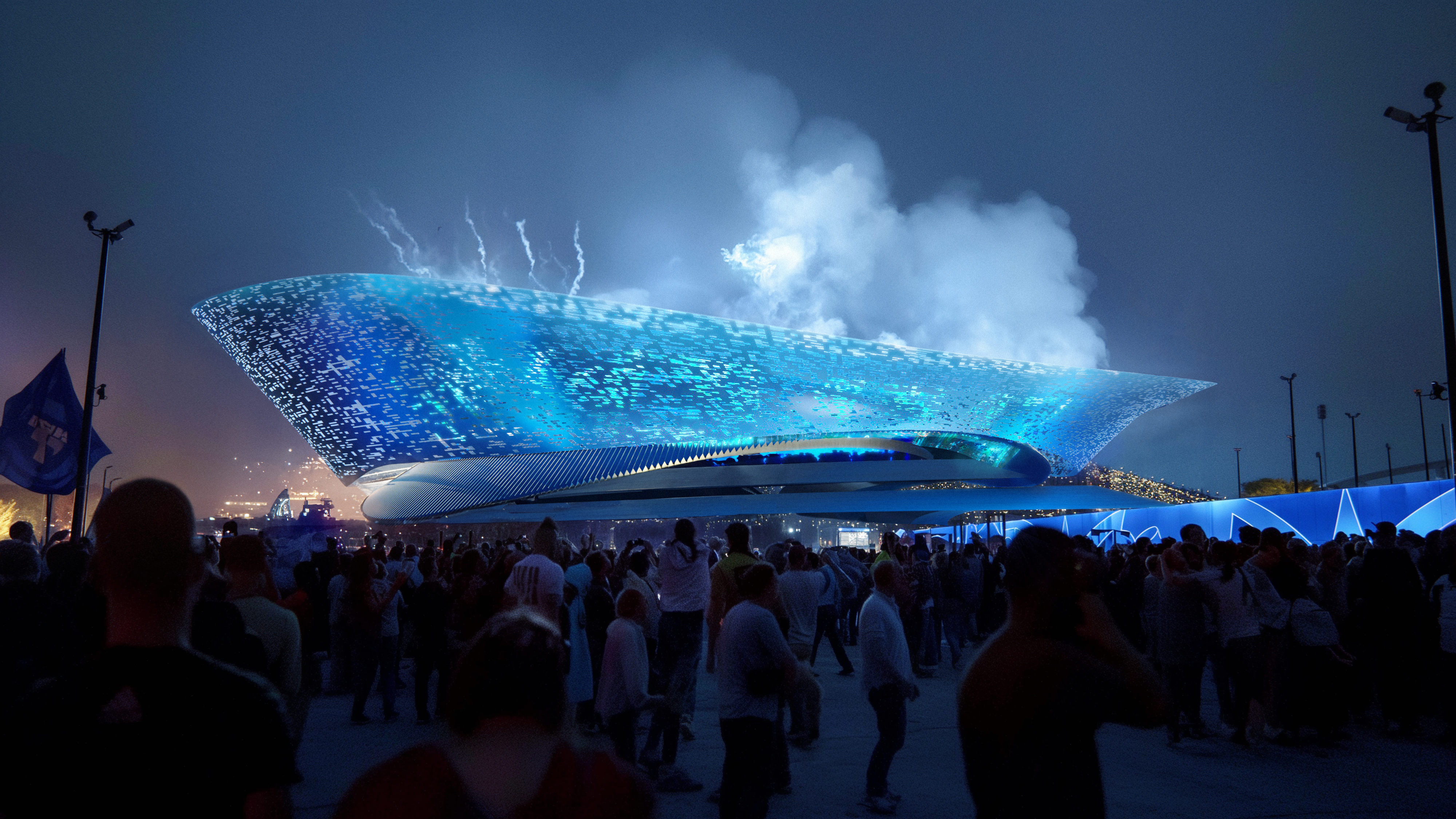 Idea 4180458: Stadium of the Moon by HISM - Architizer
