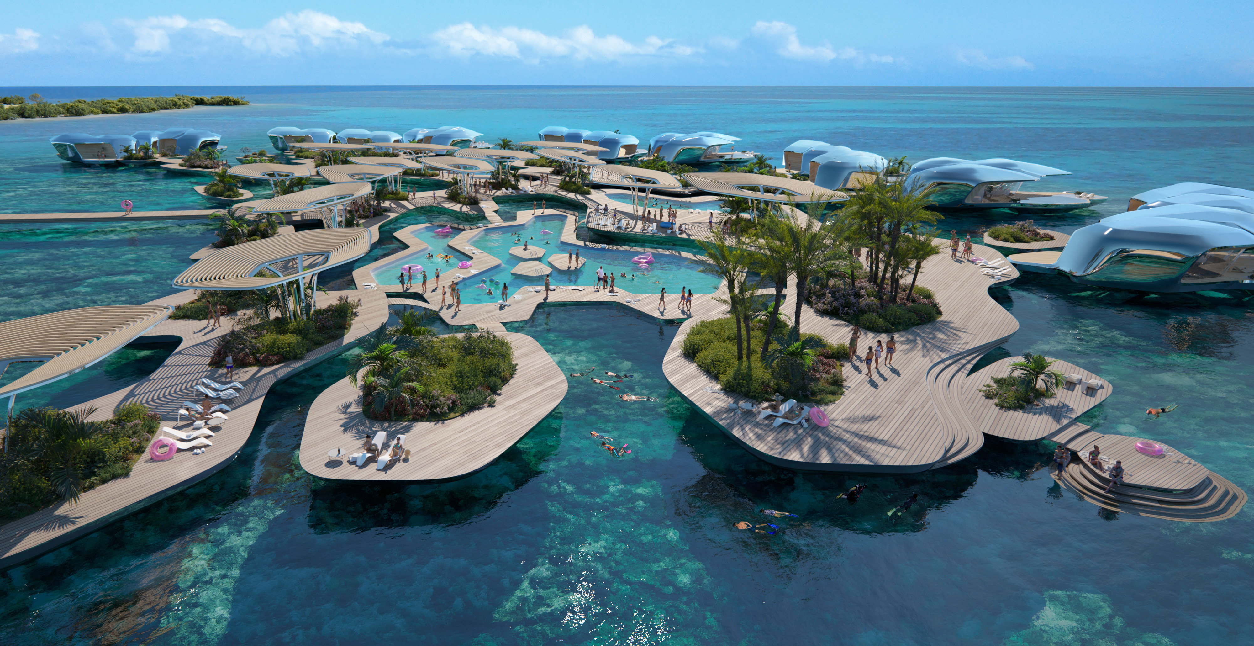 Island resort by HISM - Architizer