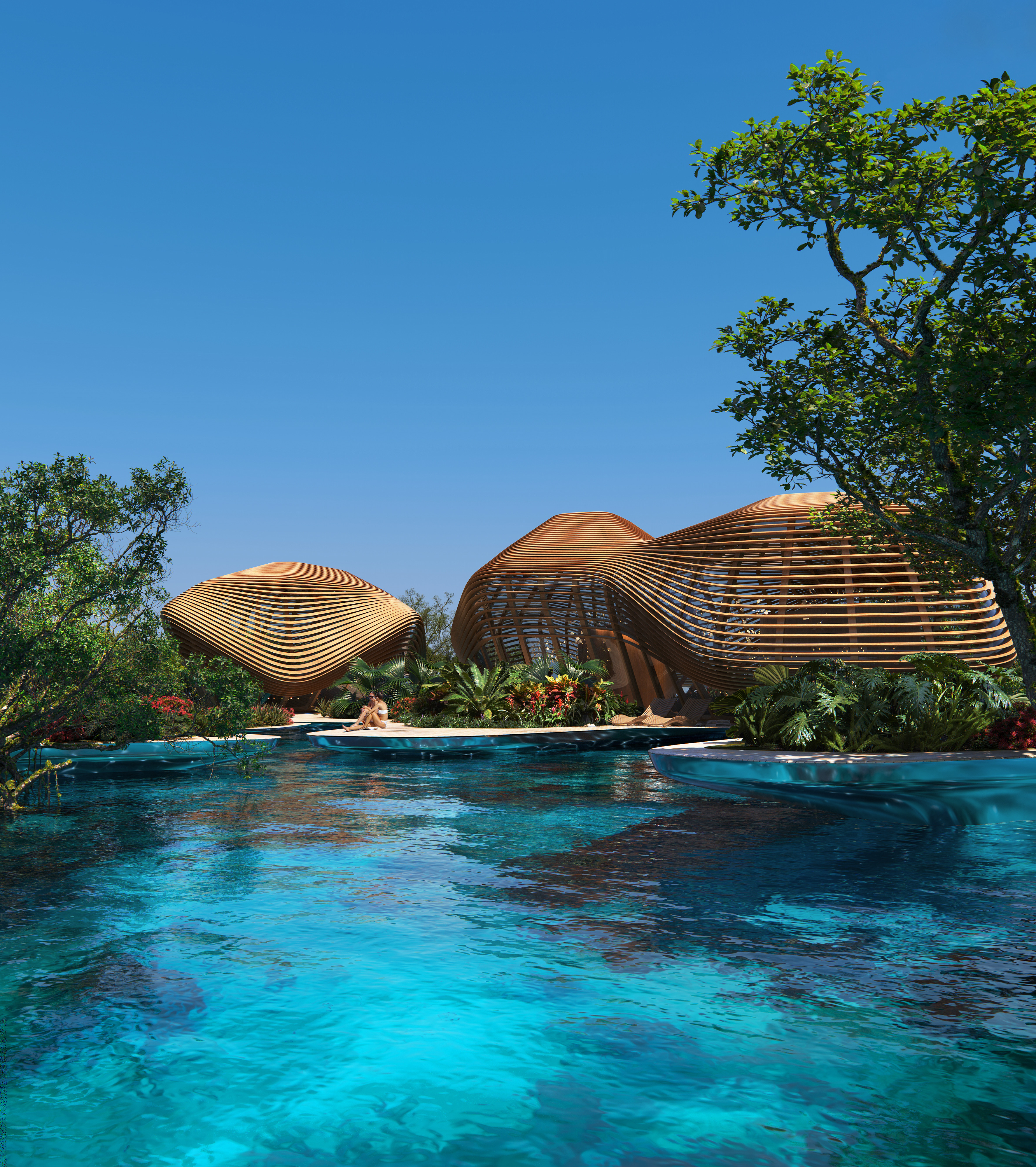 Island resort by HISM - Architizer