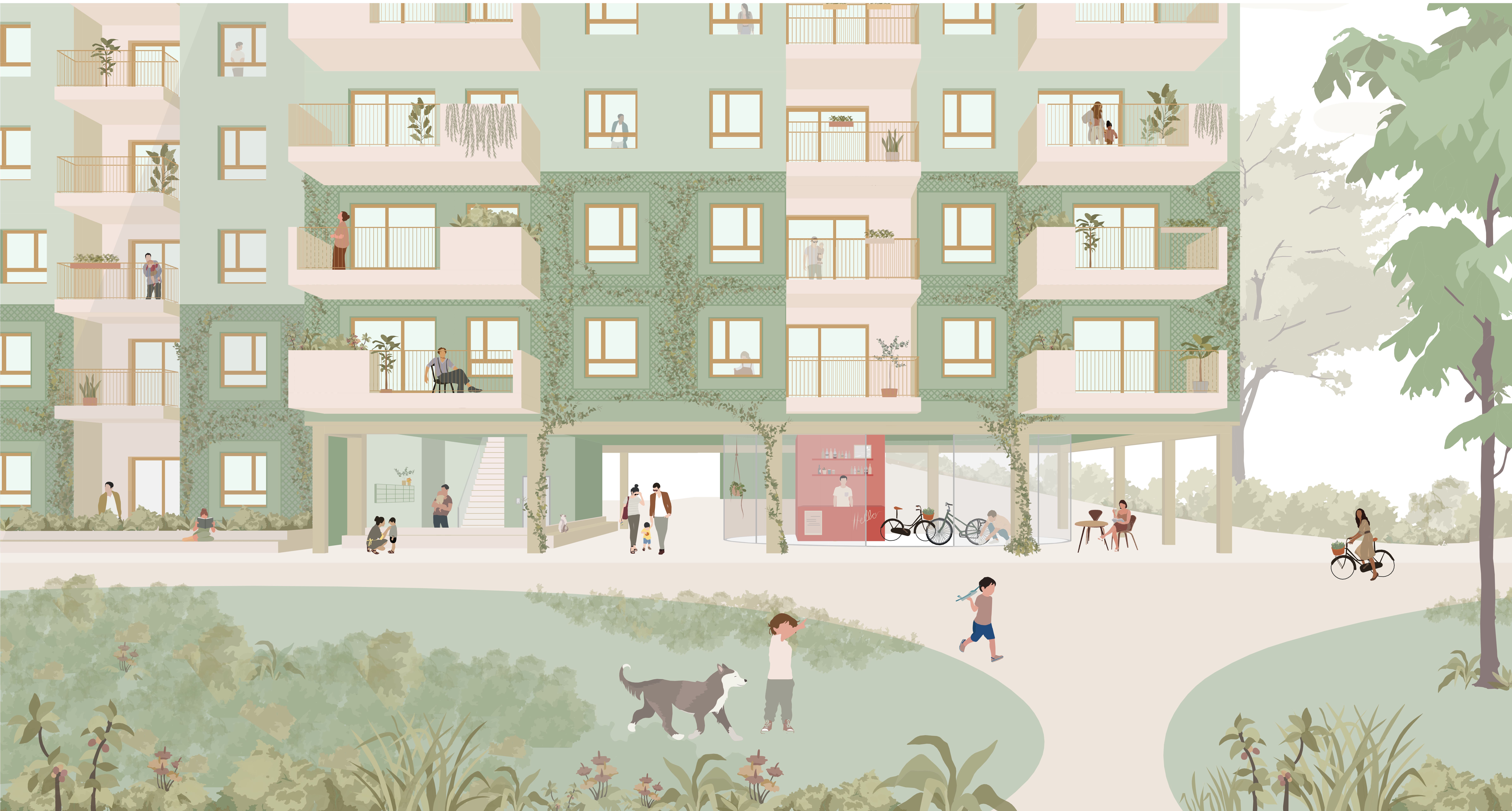 SUS - Residential Building Süßenbrunner Straße West by GERNER GERNER ...