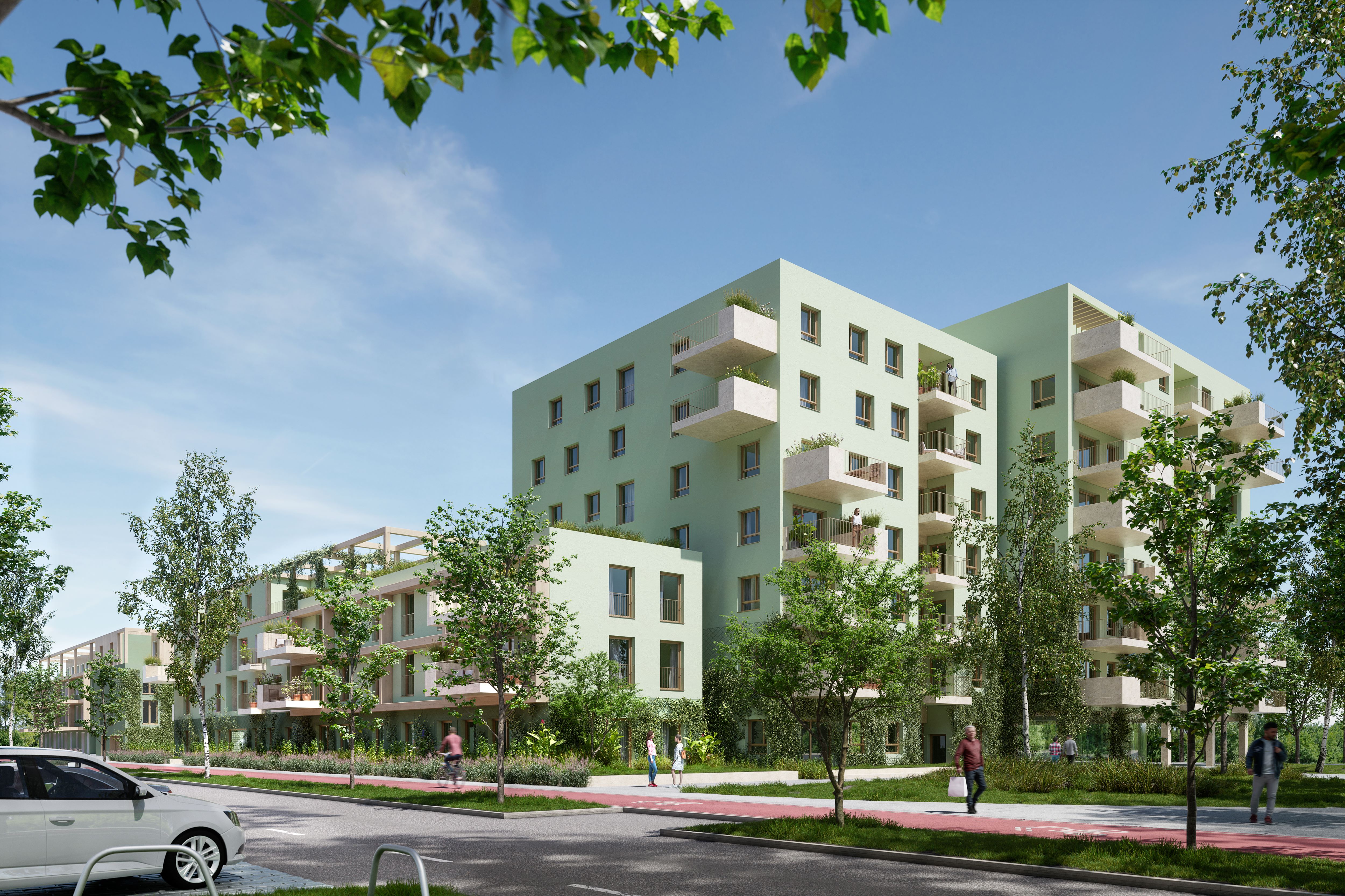 SUS - Residential Building Süßenbrunner Straße West by GERNER GERNER ...
