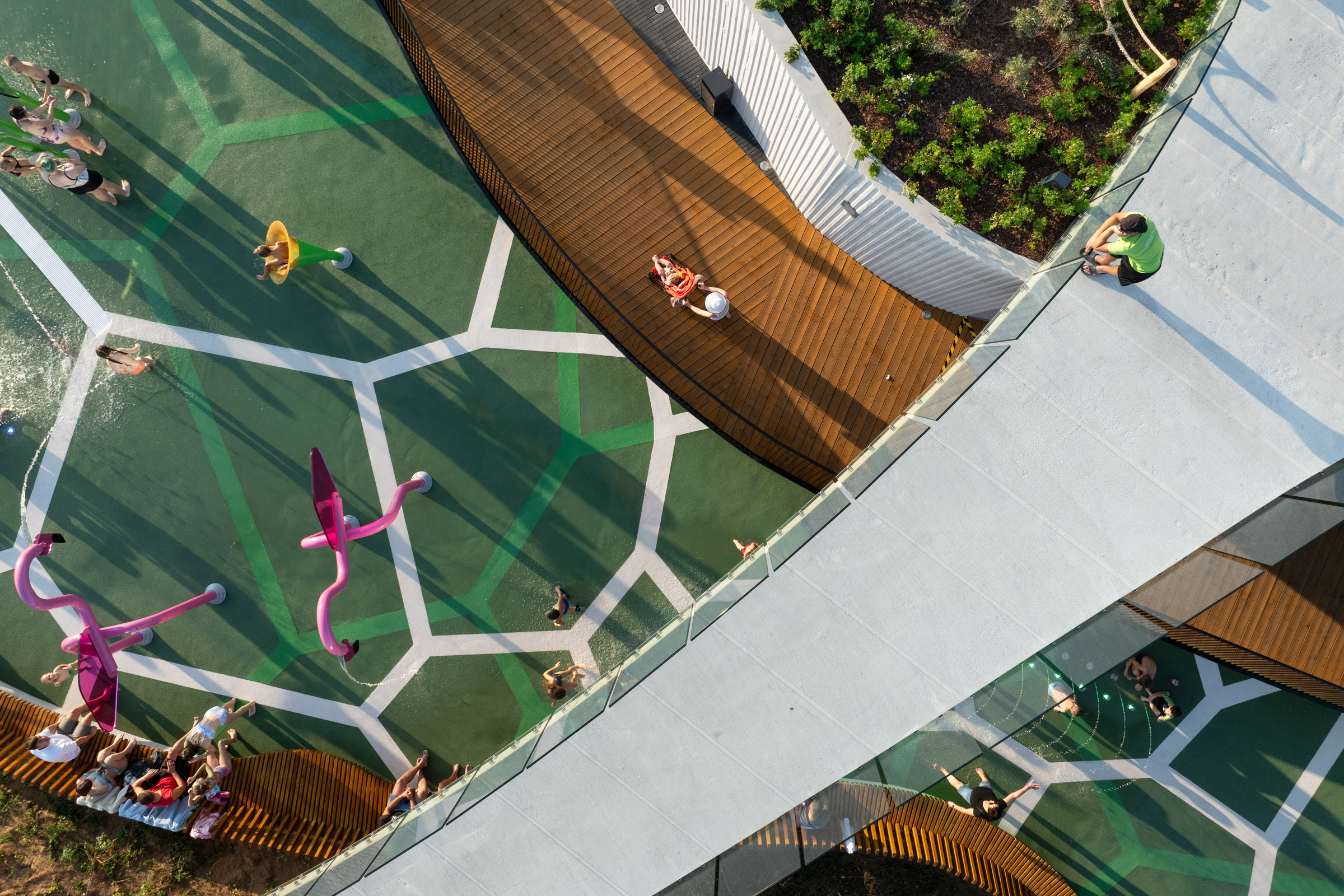 Playgrounds in Jaworek Park in Tychy by RS+ Robert Skitek - Architizer