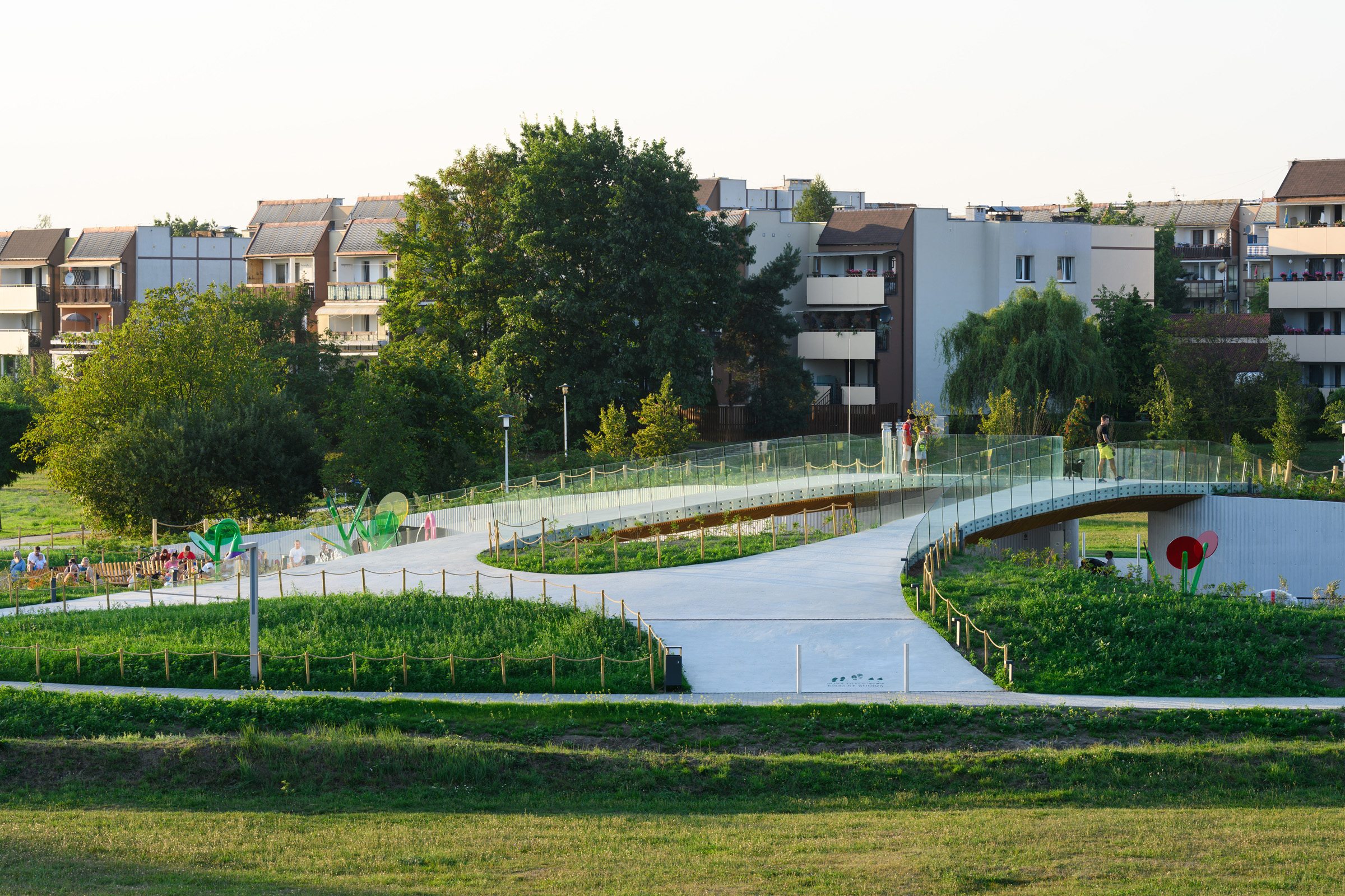 Playgrounds in Jaworek Park in Tychy by RS+ Robert Skitek - Architizer
