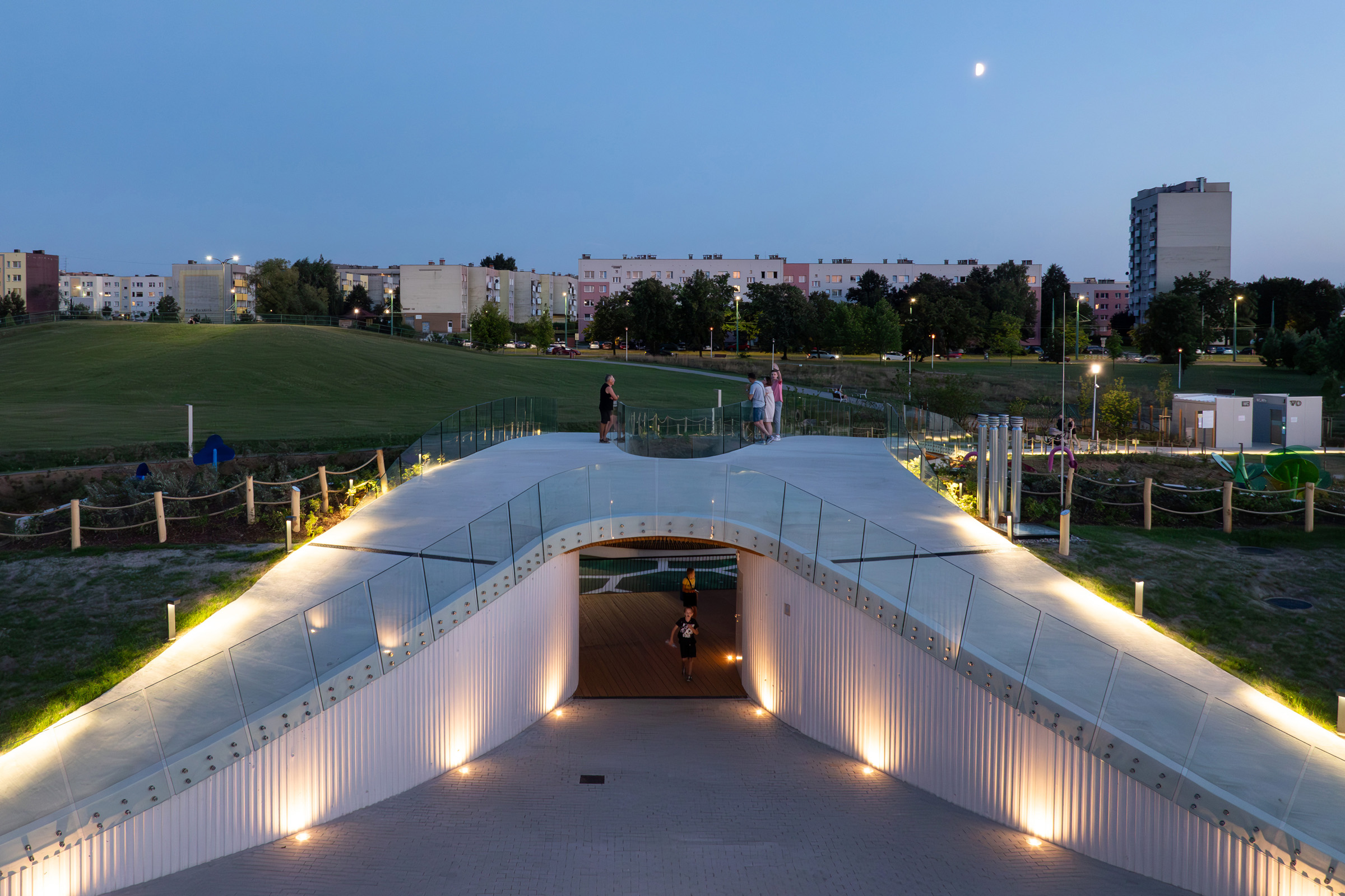 Playgrounds in Jaworek Park in Tychy by RS+ Robert Skitek - Architizer