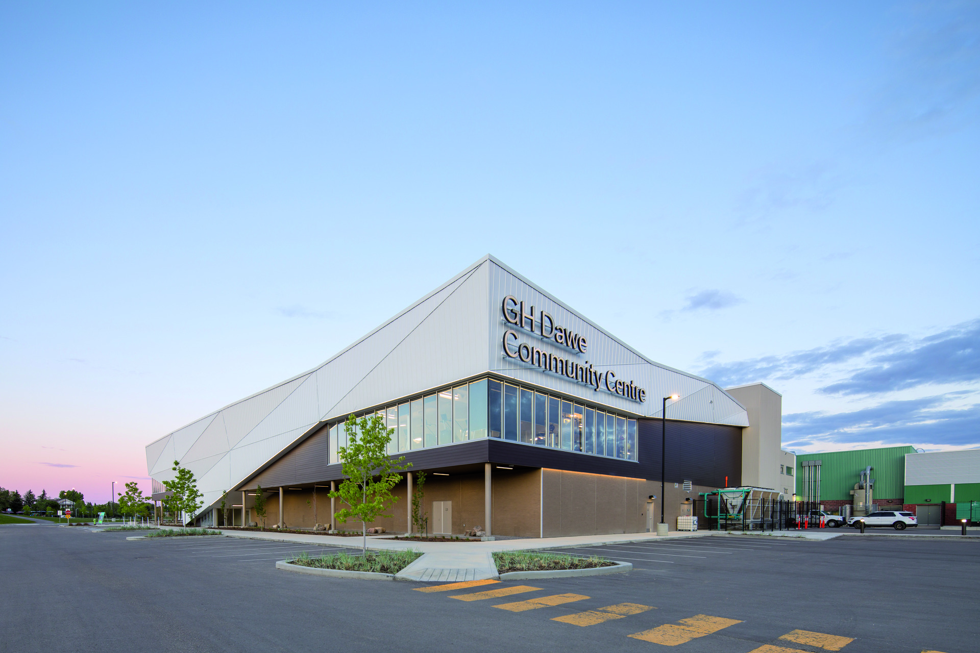 G.H. Dawe Community Centre Expansion by Group 2 Architecture Interior ...