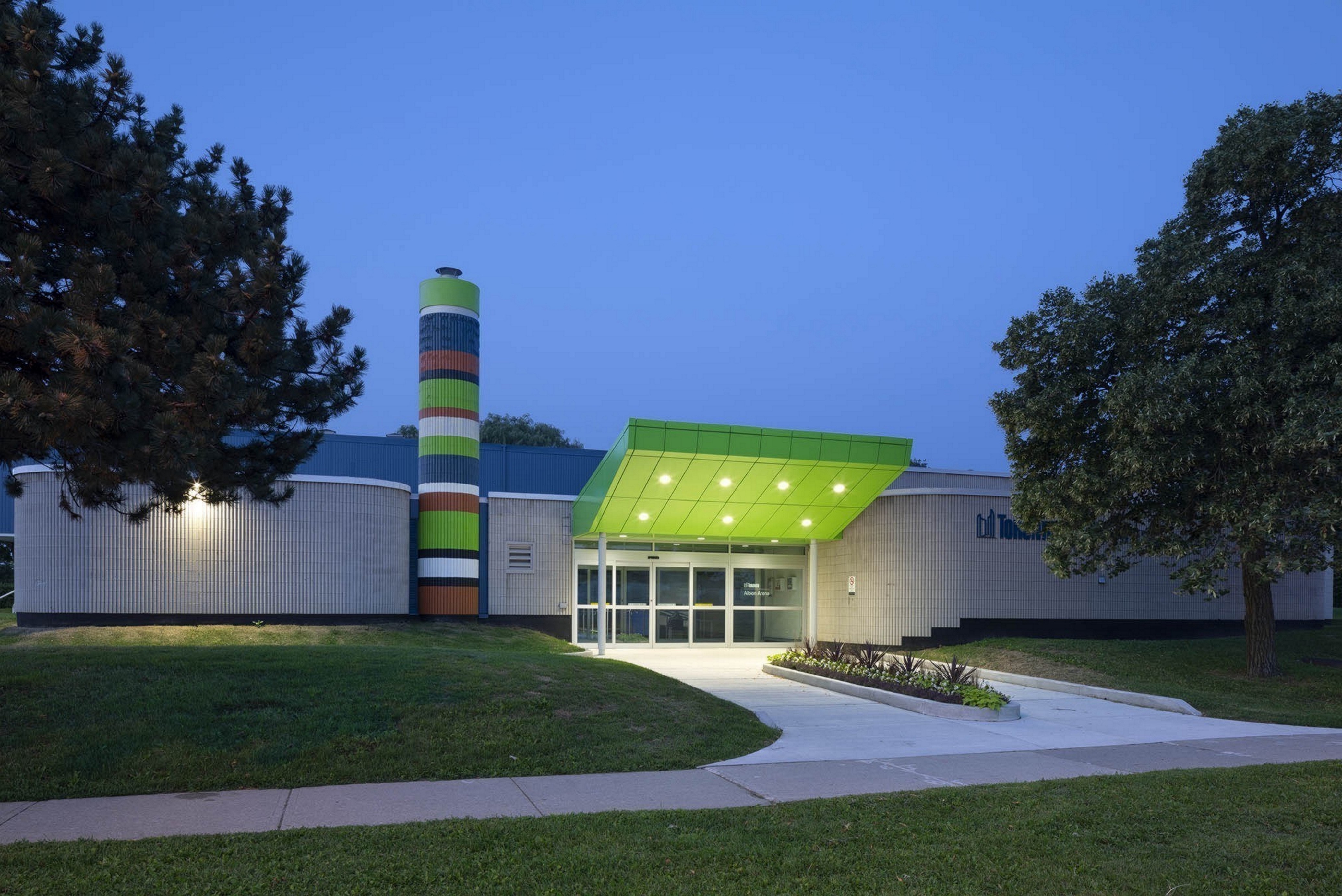 Albion Hockey Arena by multiArchitecture - Architizer