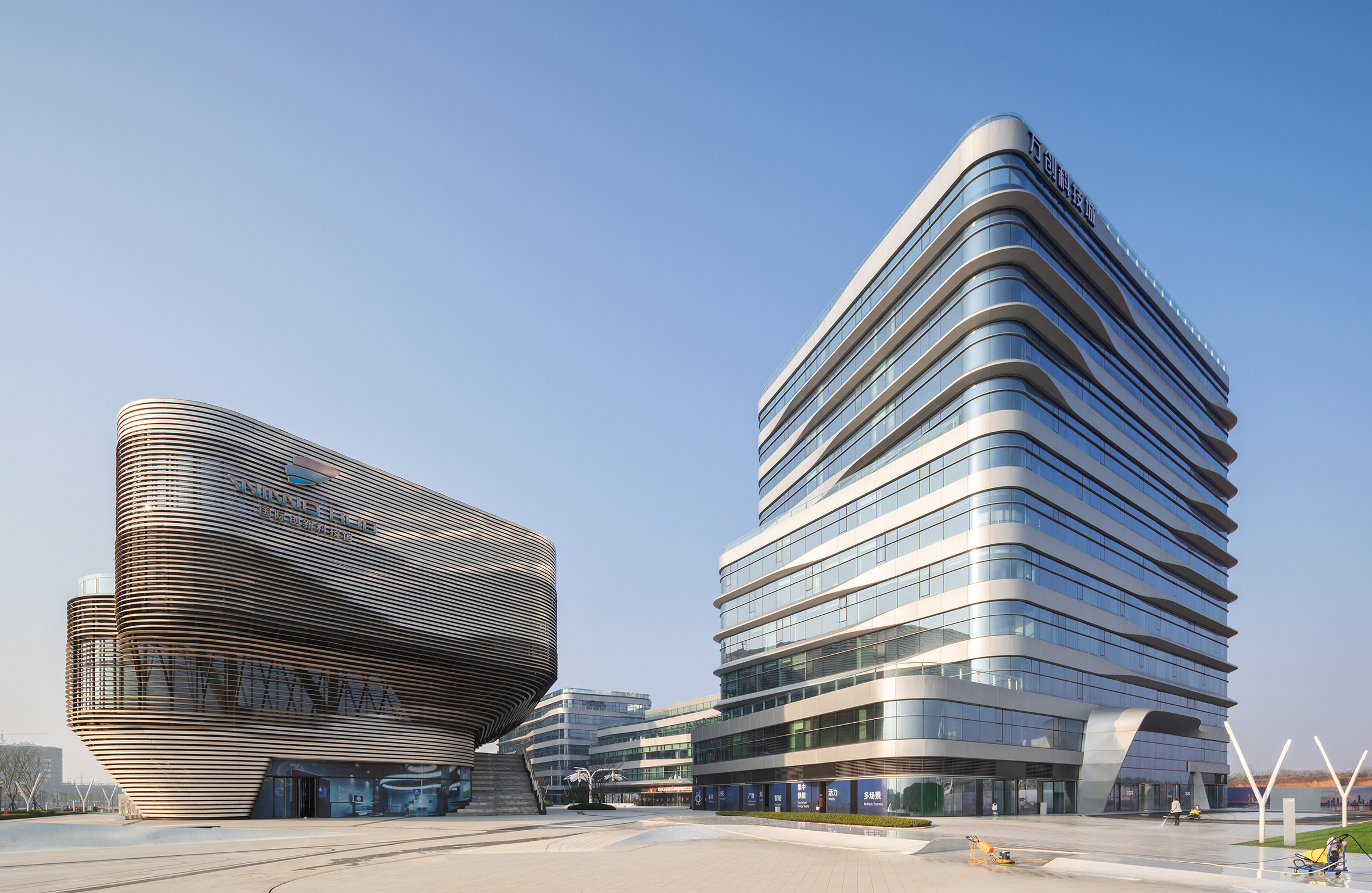 Wanchuang Future-tech Campus by INBO - Architizer