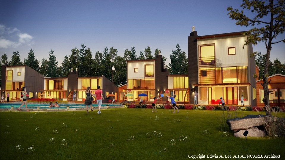 Canadian Ontario Resort Townhouses Real Estate Development by Edwin A ...