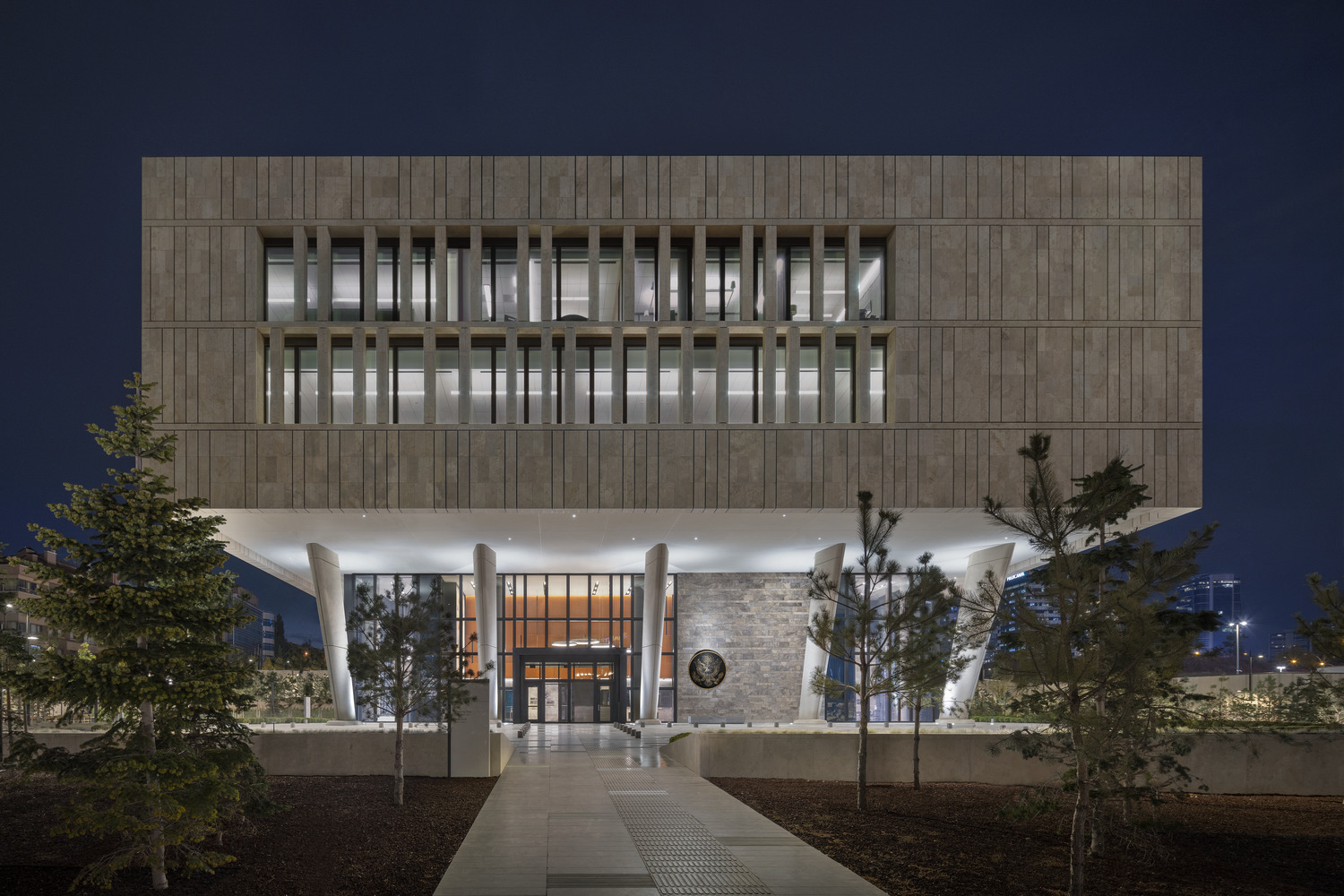United States Embassy, Ankara, Turkey by Ennead Architects - Architizer
