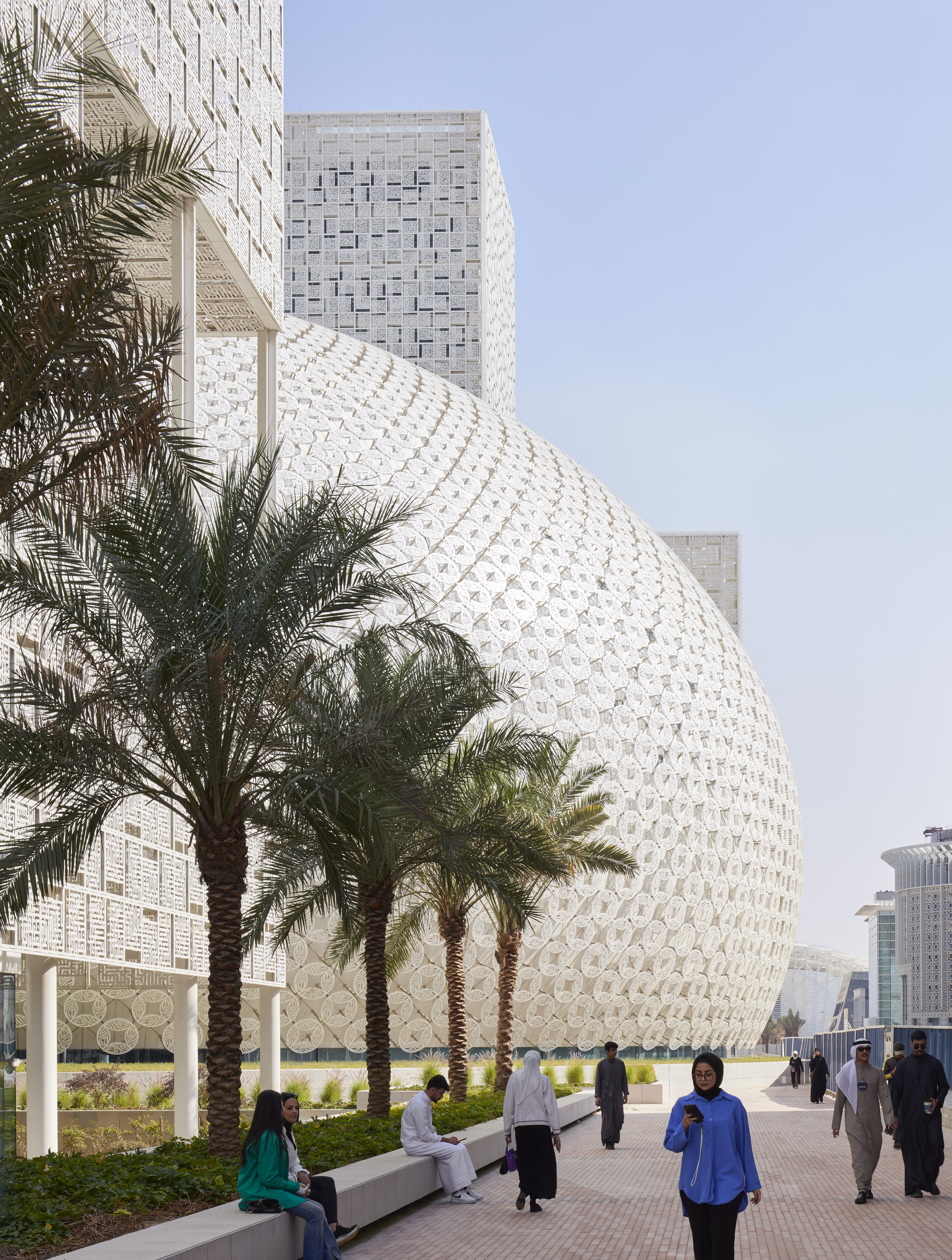 Kuwait University's Convocation Hall by Skidmore, Owings & Merrill (SOM ...