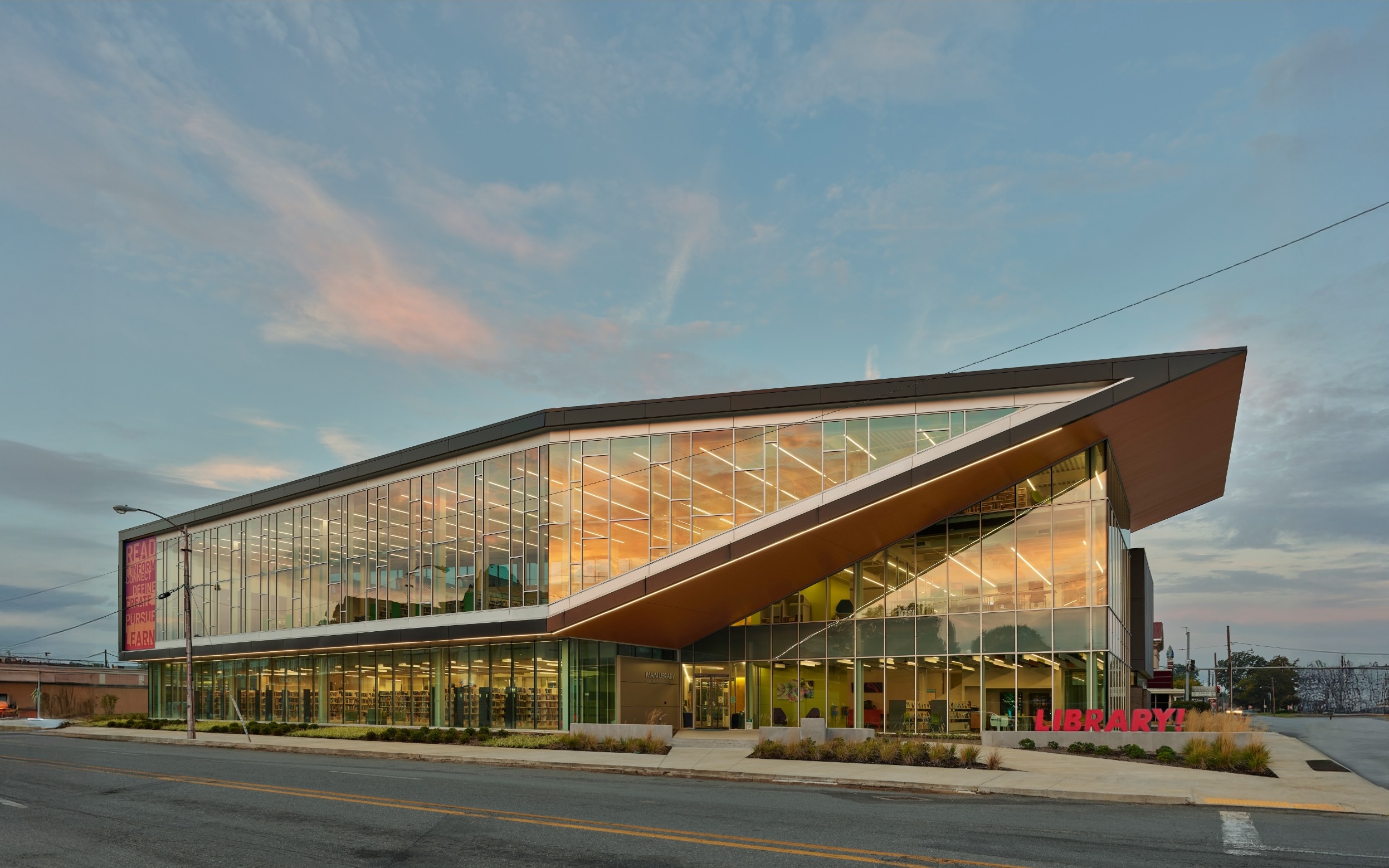 Pine Bluff Main Library by Polk Stanley Wilcox Architects - Architizer