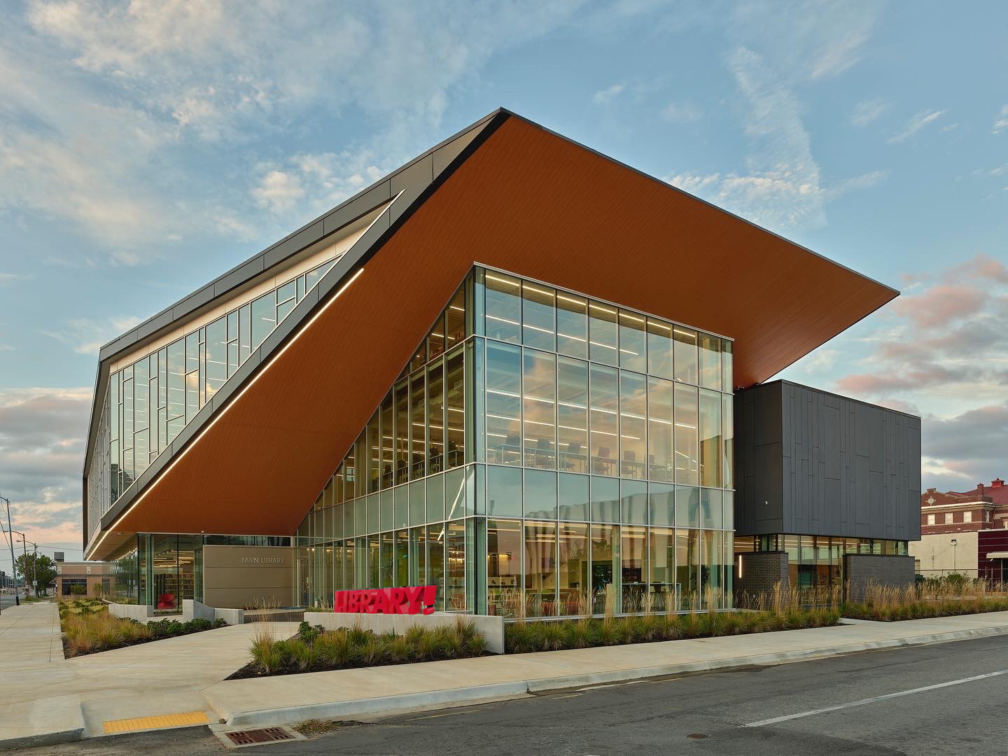 Pine Bluff Main Library by Polk Stanley Wilcox Architects - Architizer