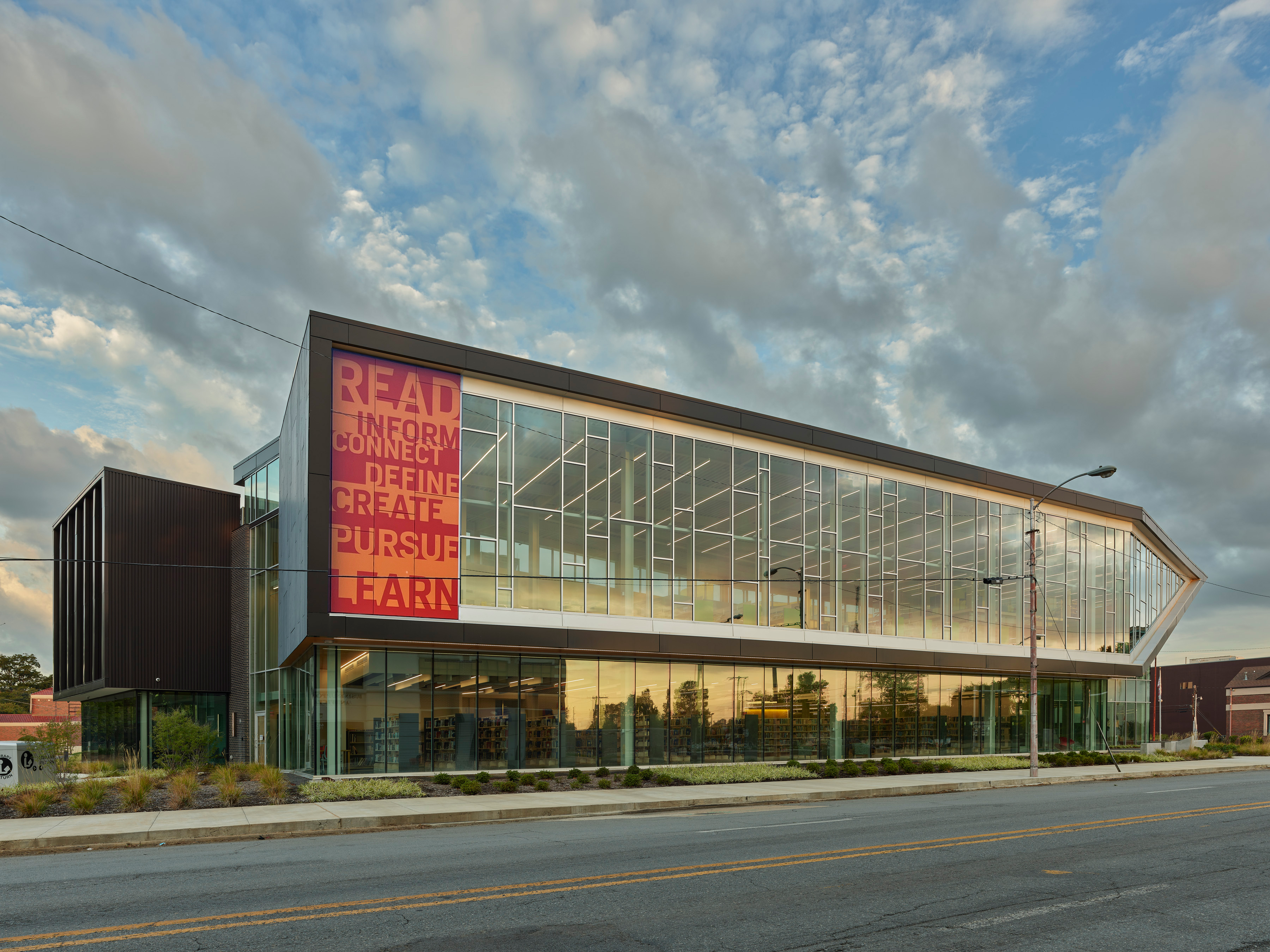 Pine Bluff Main Library by Polk Stanley Wilcox Architects - Architizer