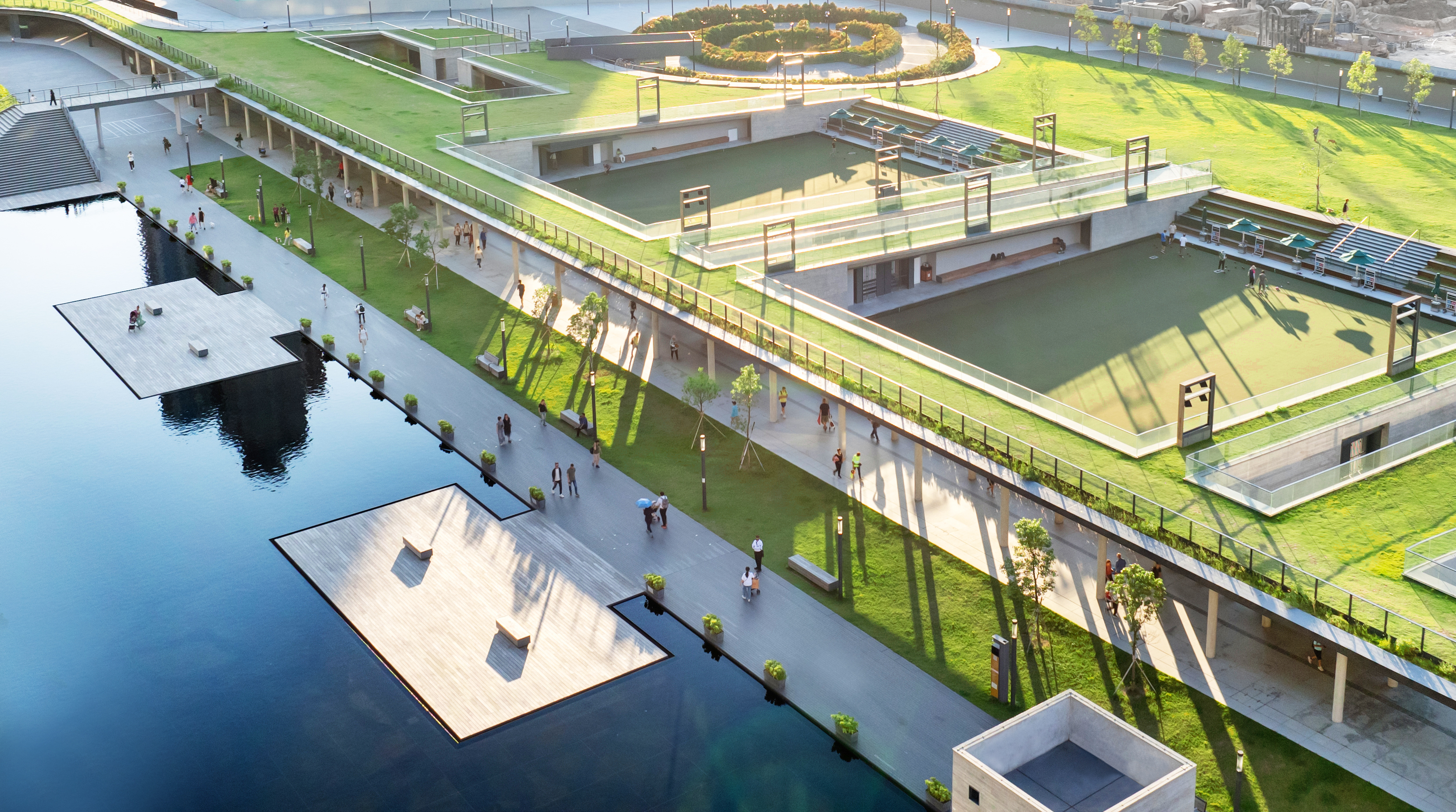 Kai Tak Station Square by Architectural Services Department - Architizer