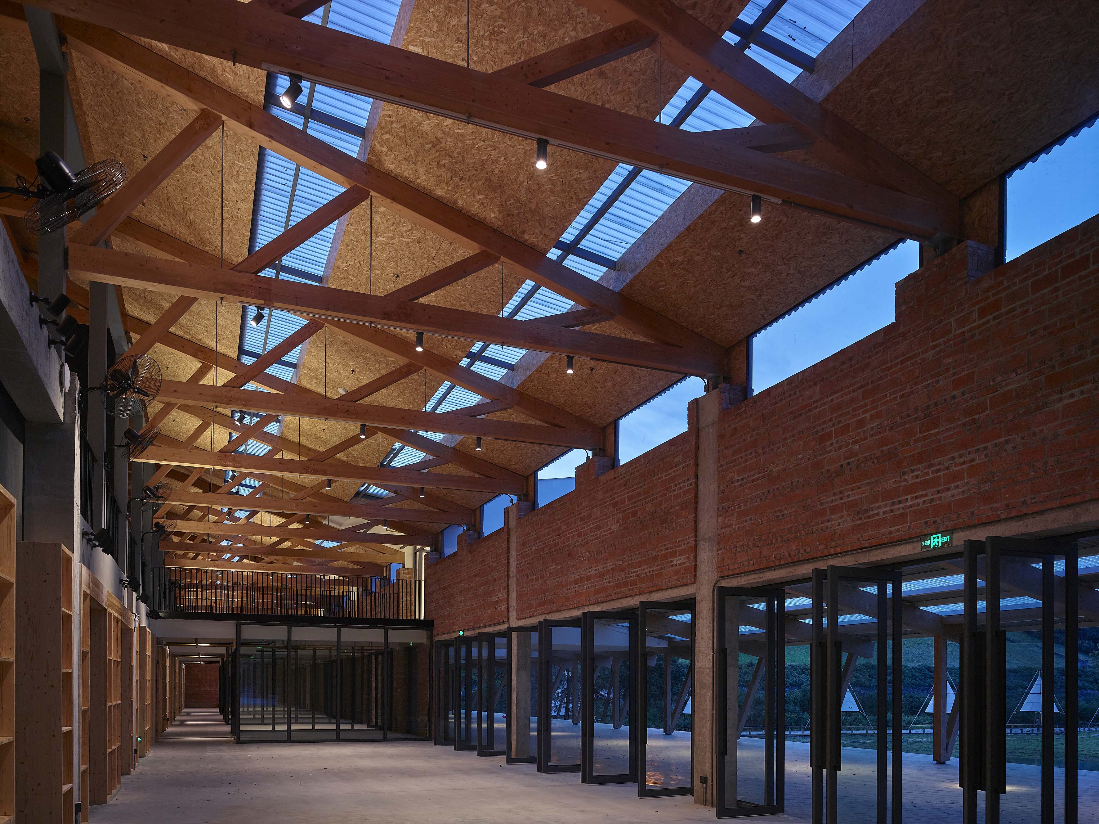 Taoli- Zhaoshan Village Center by SUP Atelier of THAD - Architizer