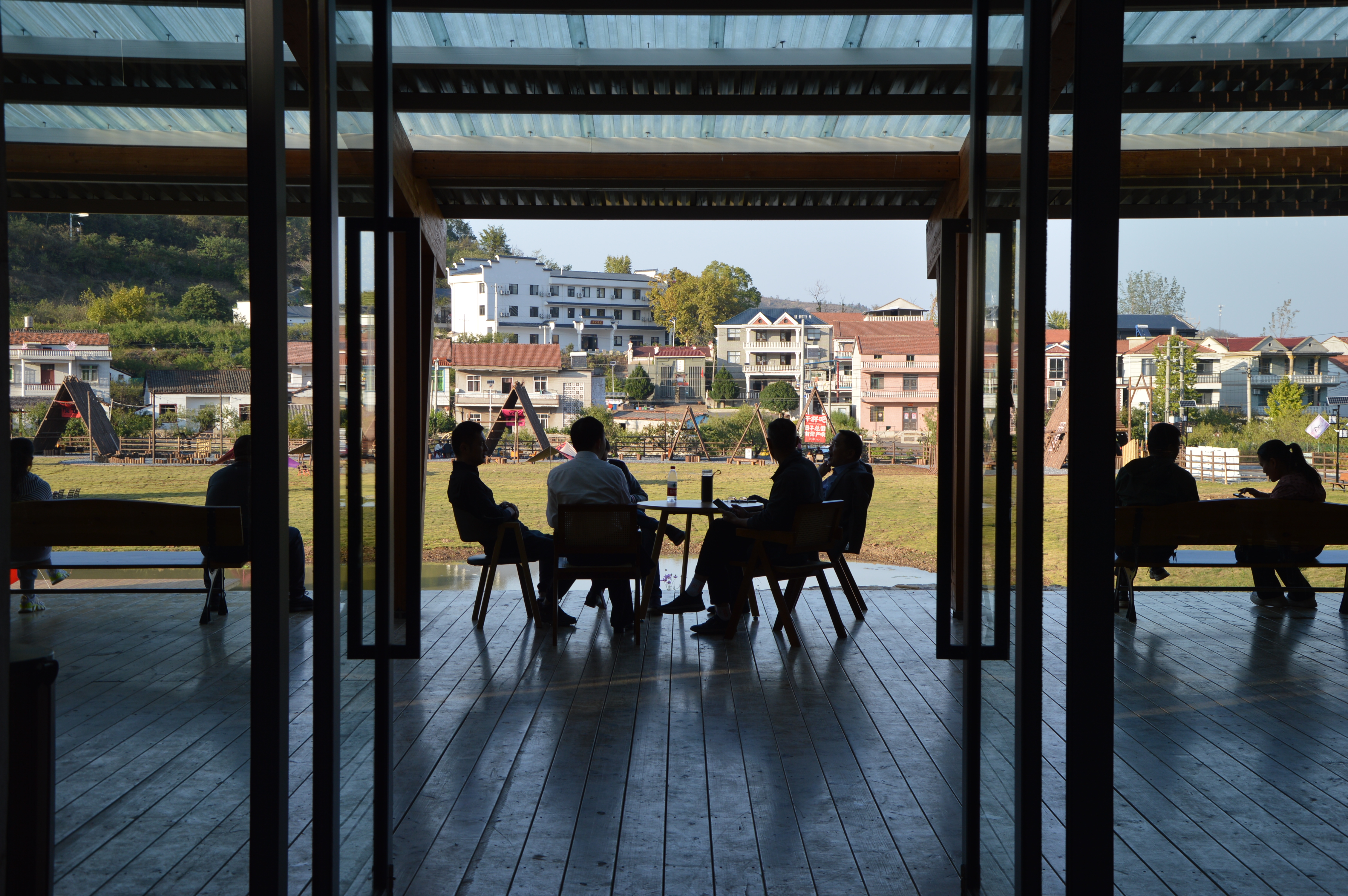 Taoli- Zhaoshan Village Center by SUP Atelier of THAD - Architizer