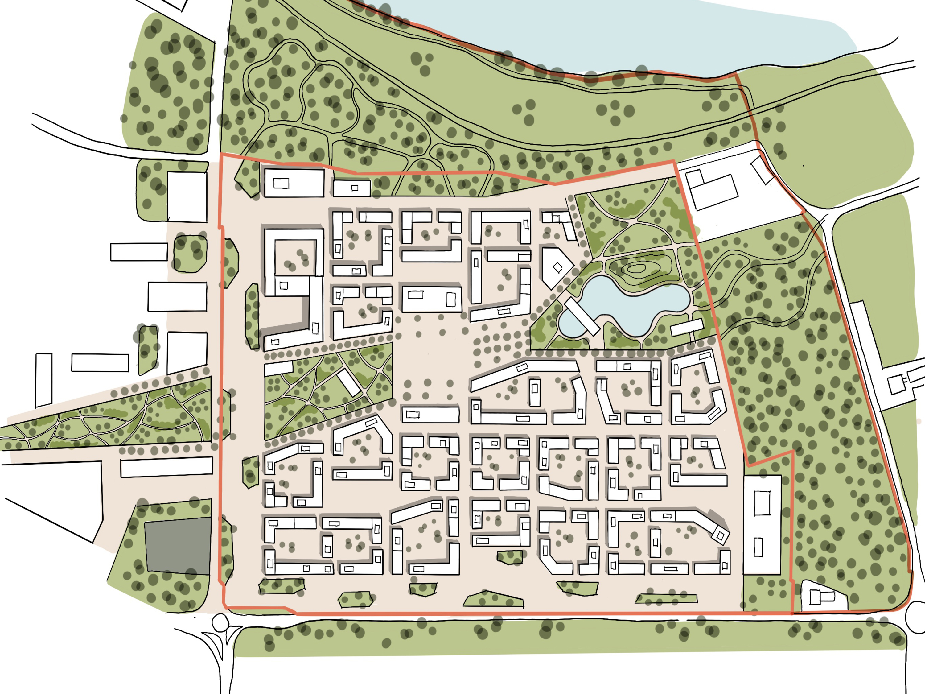 Spatial planning study Varaždin by Studio 3LHD - Architizer