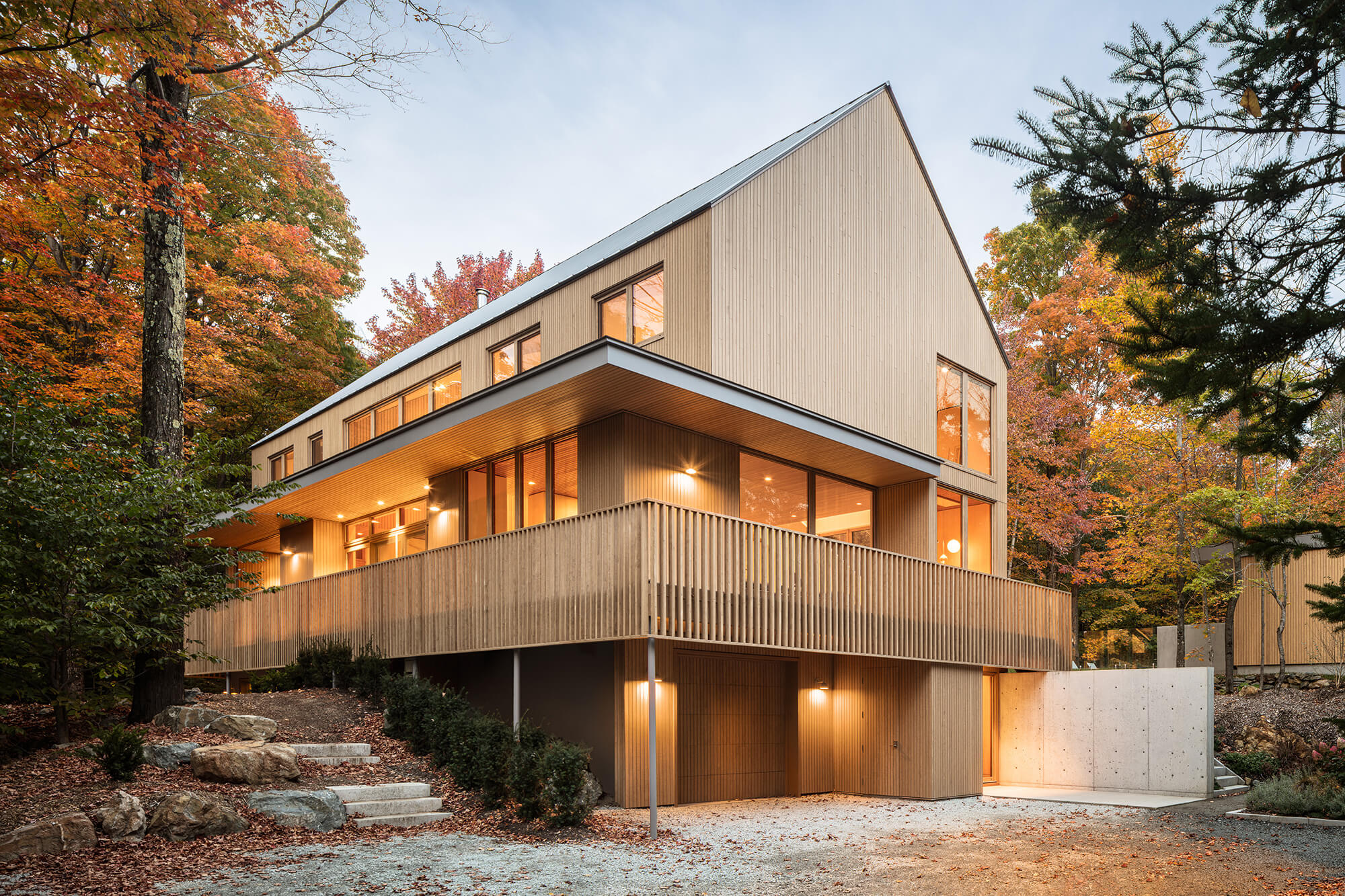 The Orford House by Thellend Fortin Architectes - Architizer
