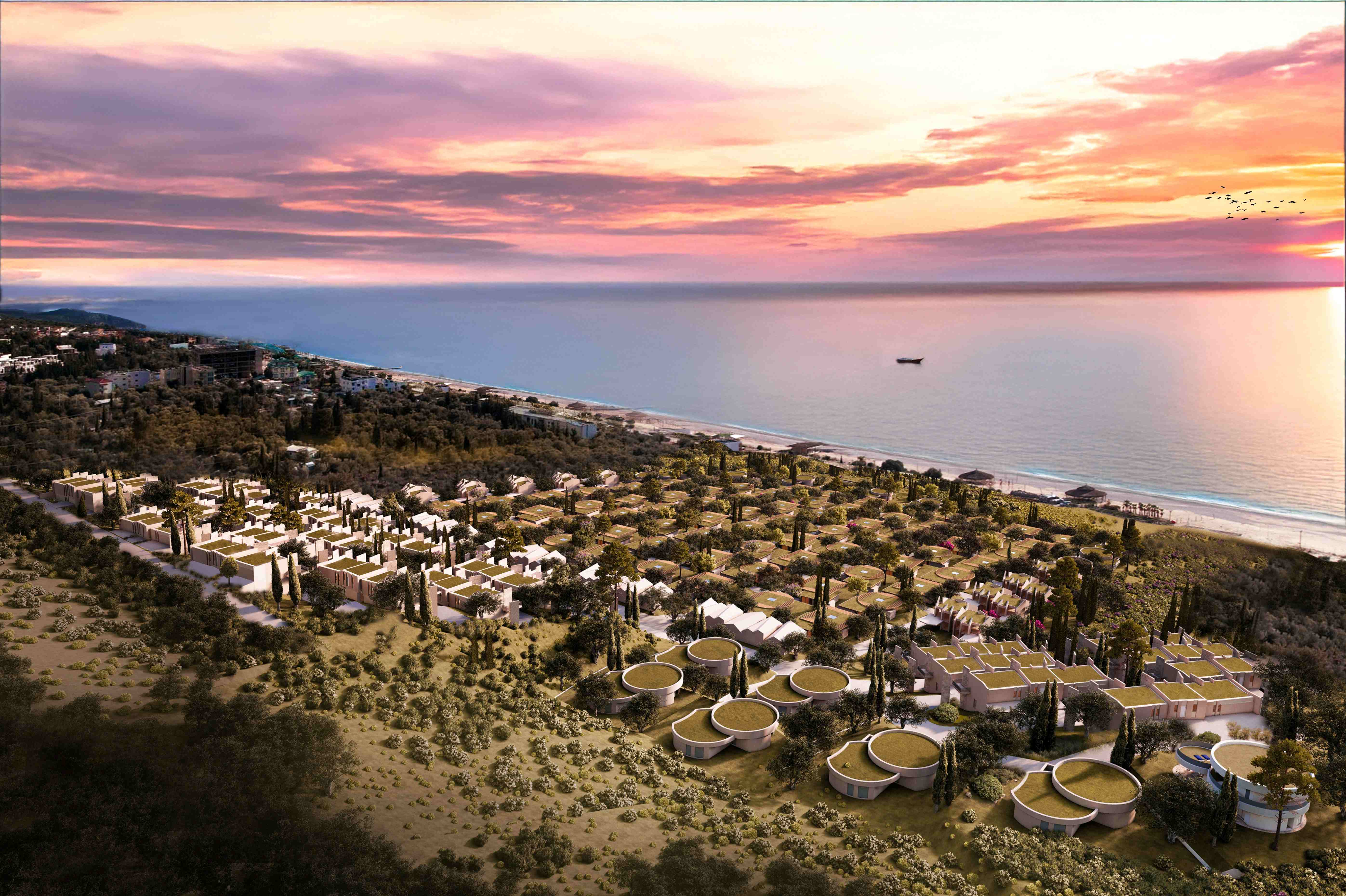DHERMI DREAM RESORT by Davide Macullo Architects - Architizer