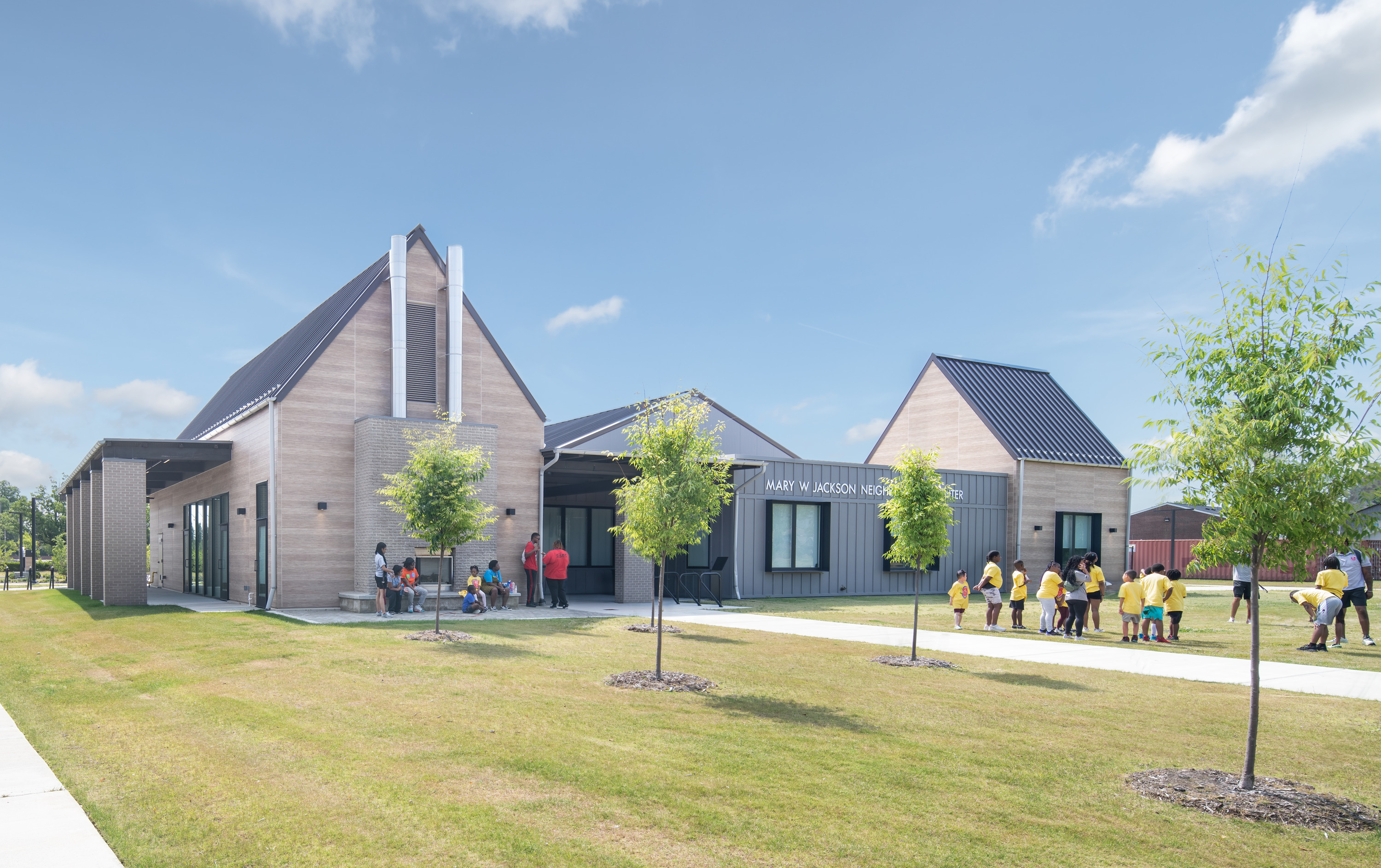 Mary W. Jackson Neighborhood Center by Work Program Architects - Architizer