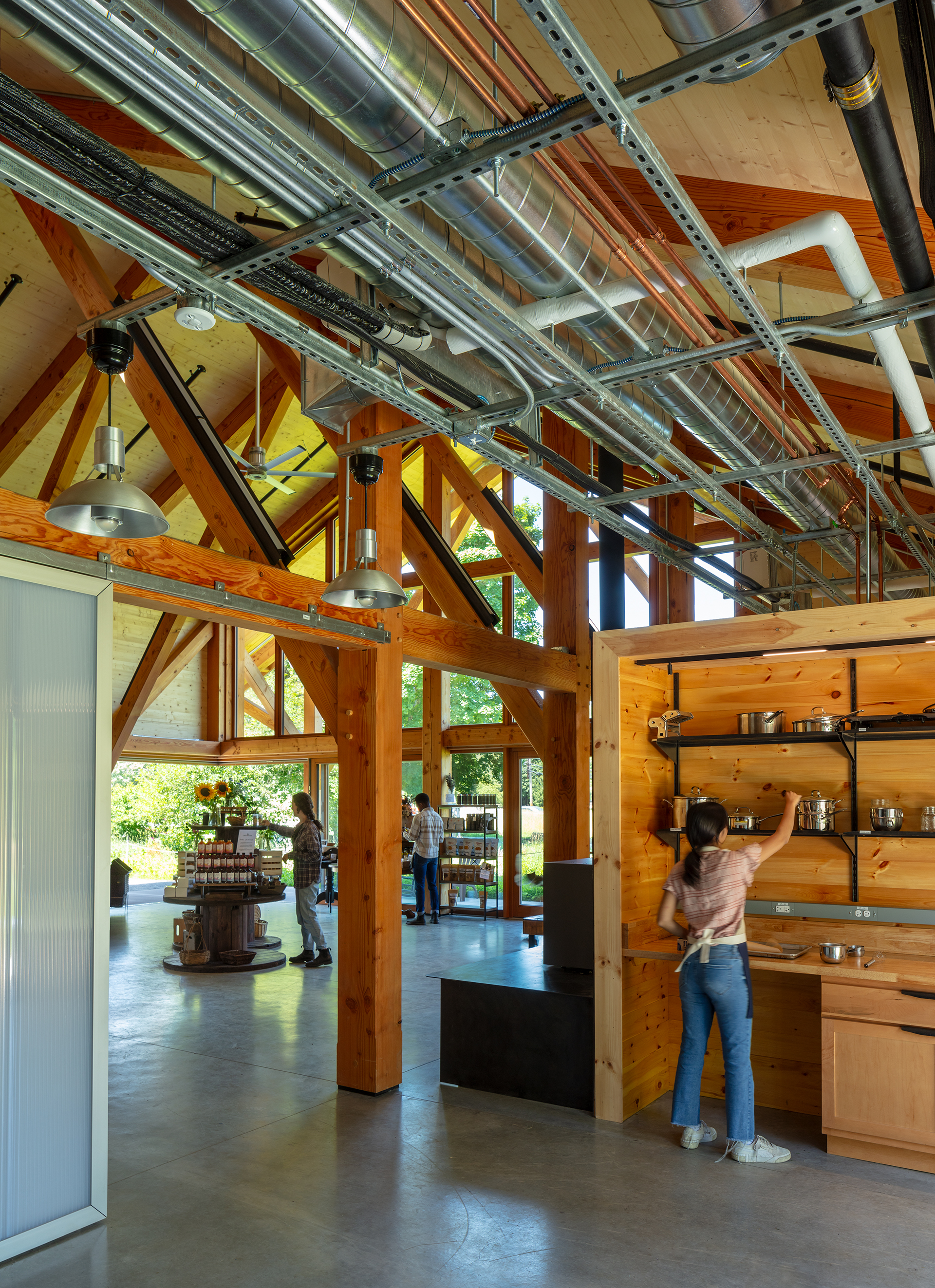 Land's Sake Farm, New Farmstand, Education Pavilion and Barn by PAYETTE ...