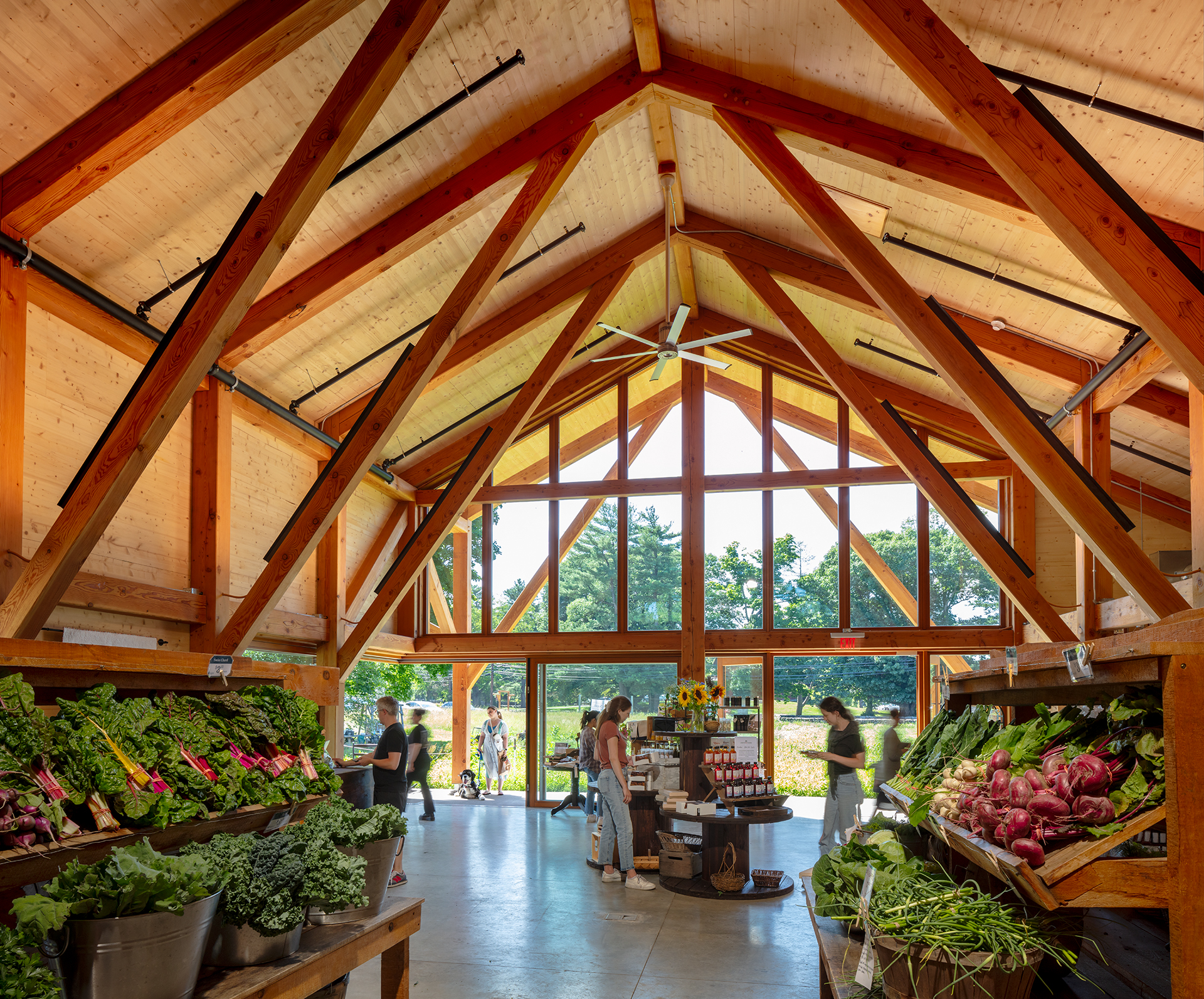 Land's Sake Farm, New Farmstand, Education Pavilion and Barn by PAYETTE ...