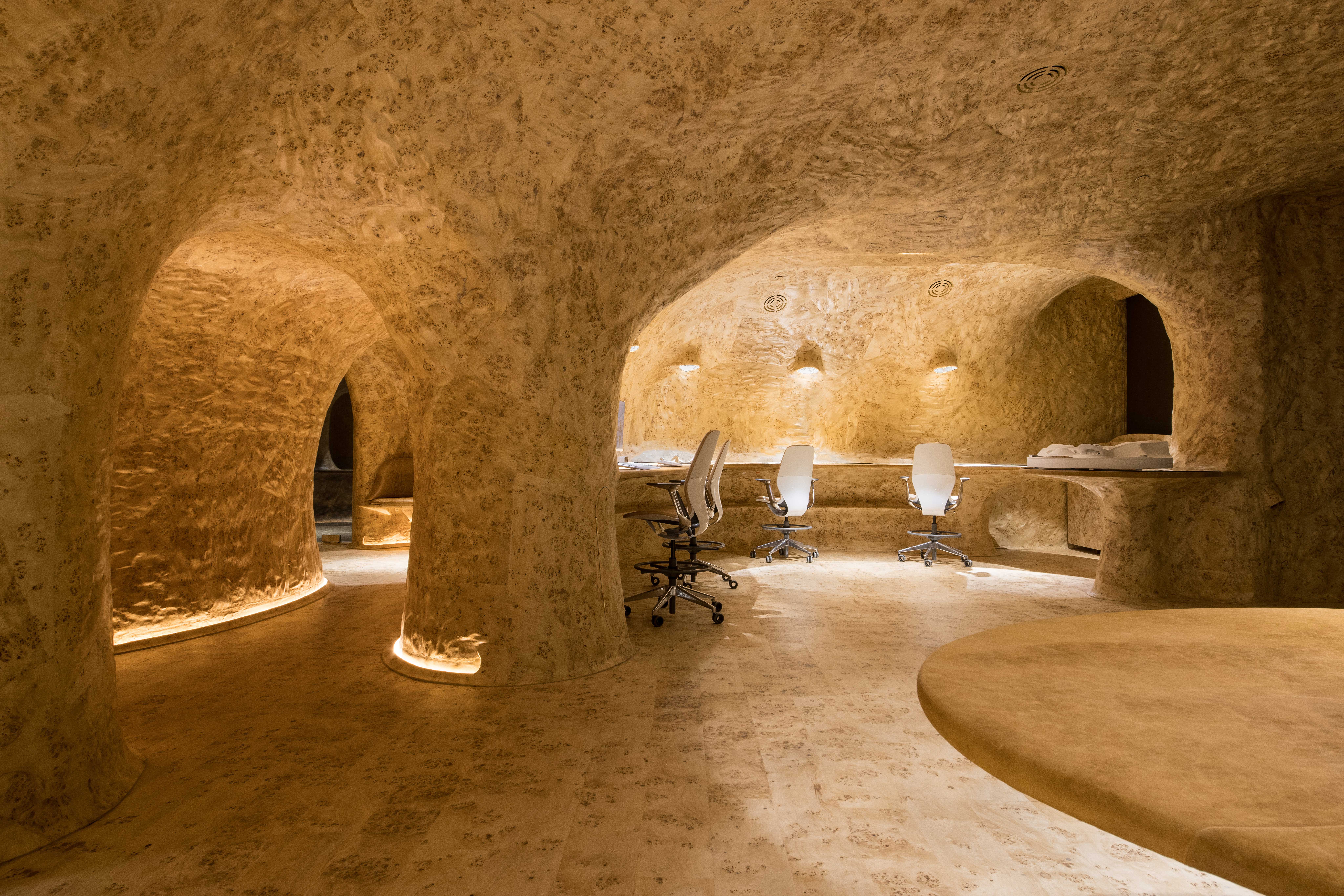 The Cave Ofifce by Senosiain Arquitectos - Architizer
