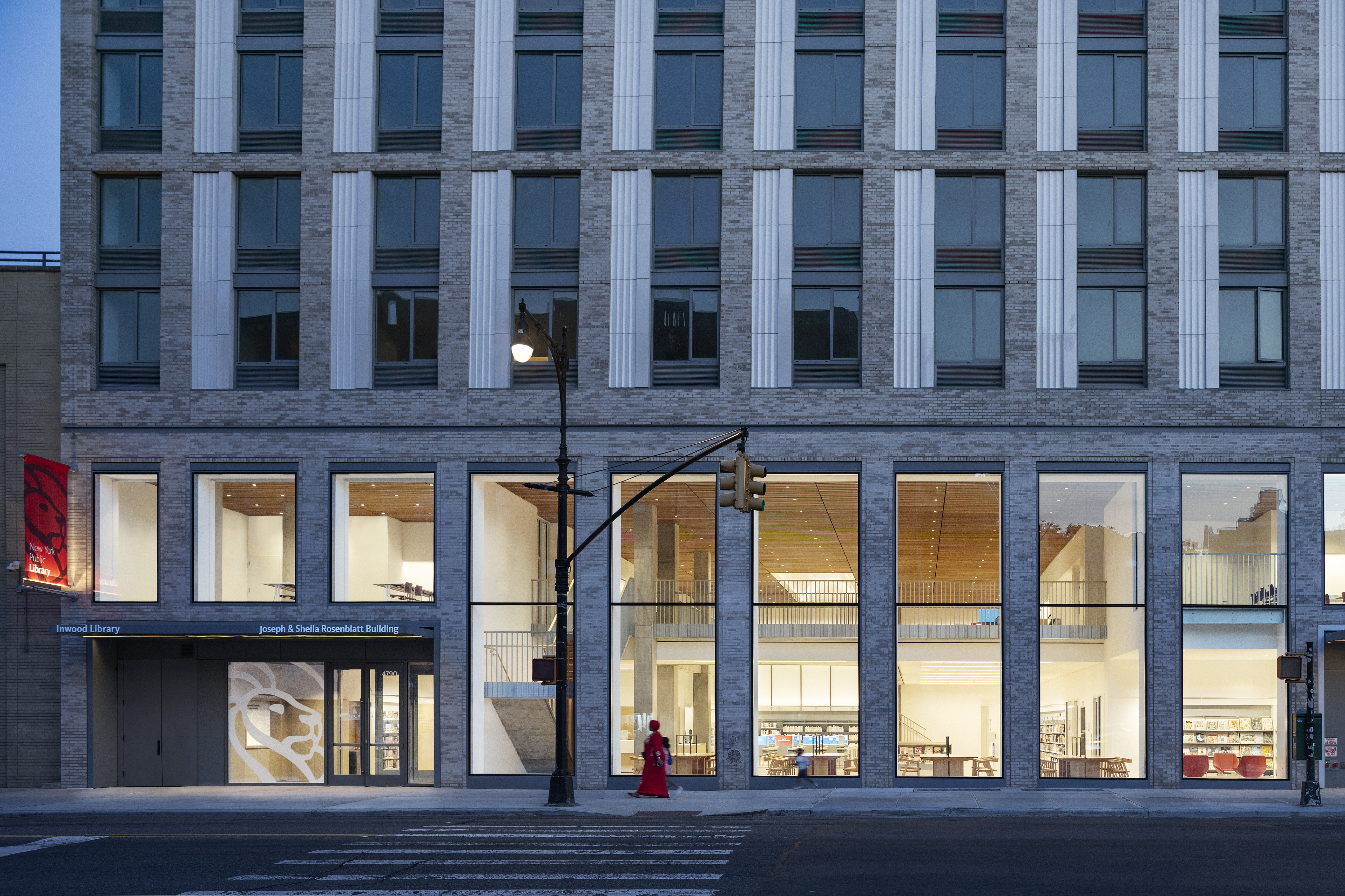 The Eliza Apartments + Inwood Library by Fogarty Finger - Architizer