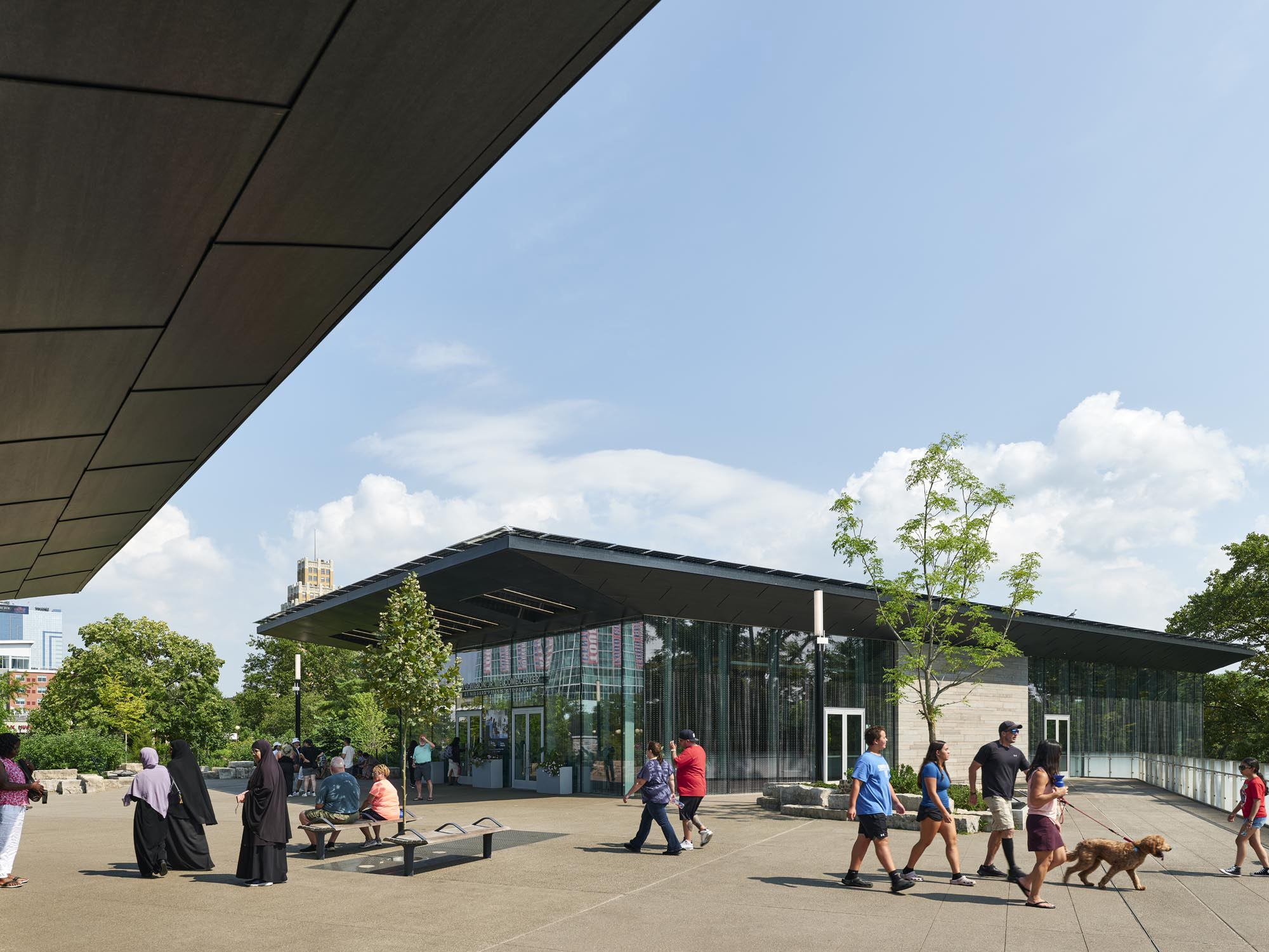 Ralph C. Wilson, Jr. Welcome Center at Niagara Falls State Park by GWWO ...
