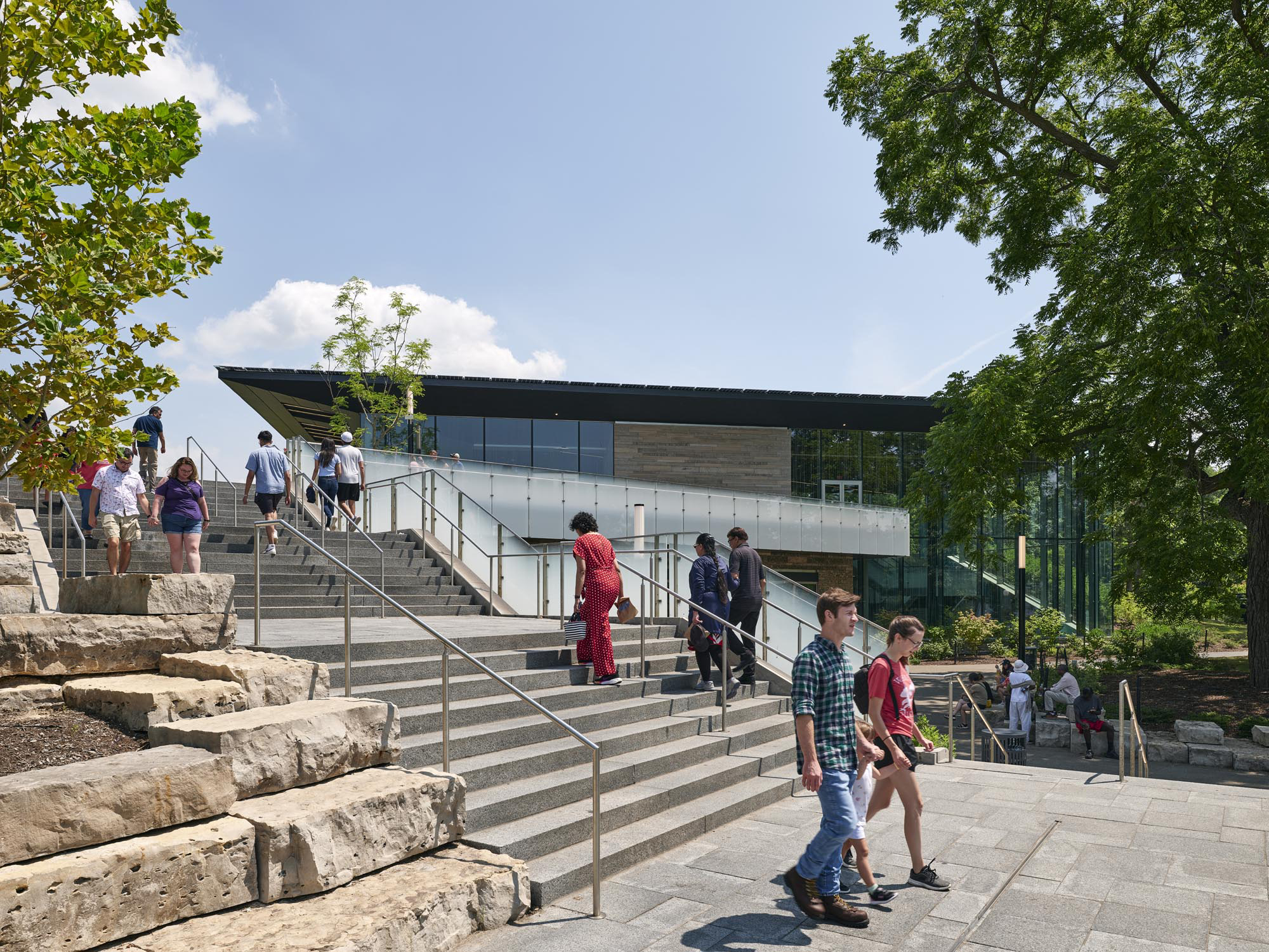 Ralph C. Wilson, Jr. Welcome Center at Niagara Falls State Park by GWWO ...