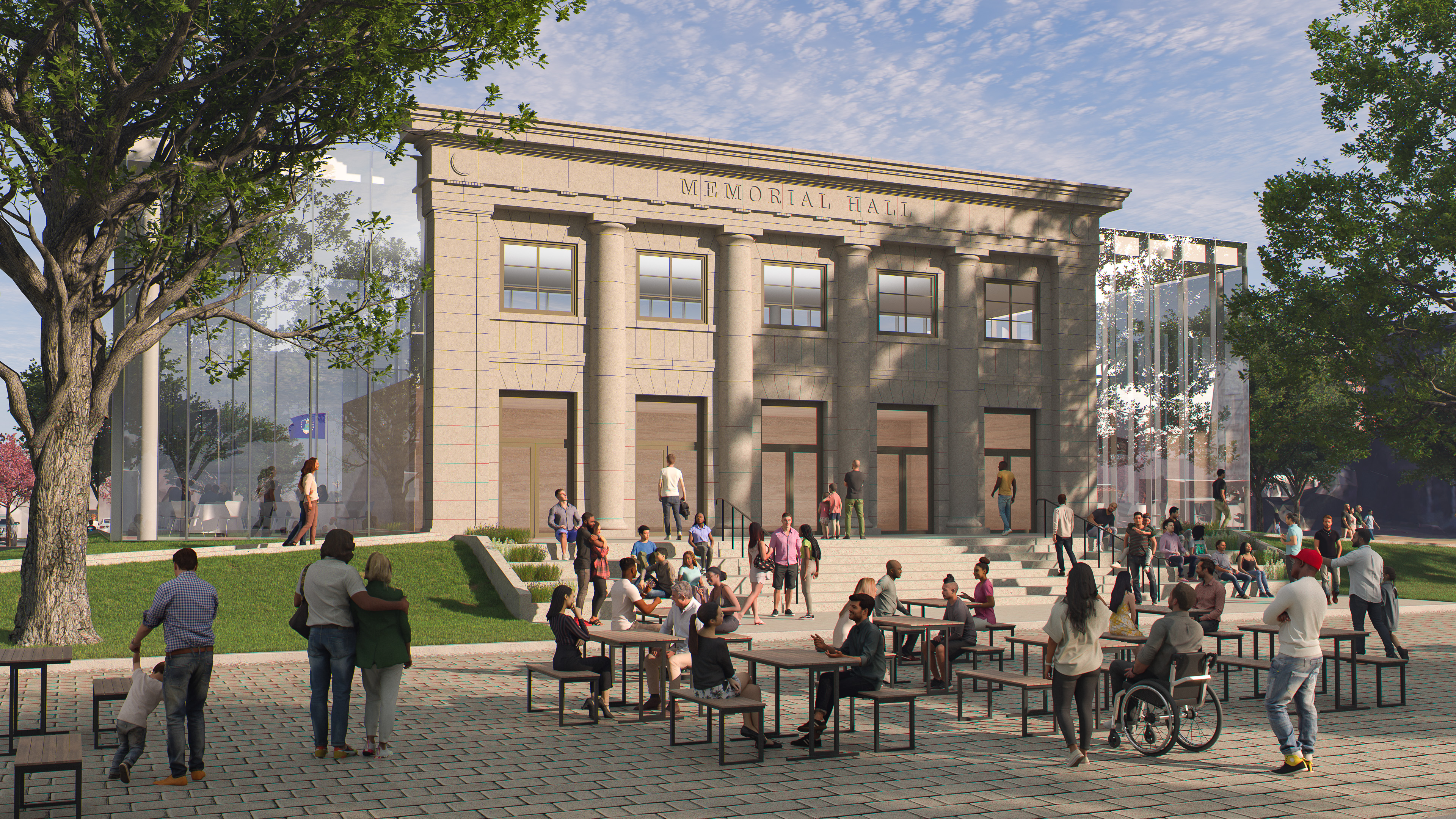 Joplin American legion and Veterans Memorial Park by JEMA - Architizer