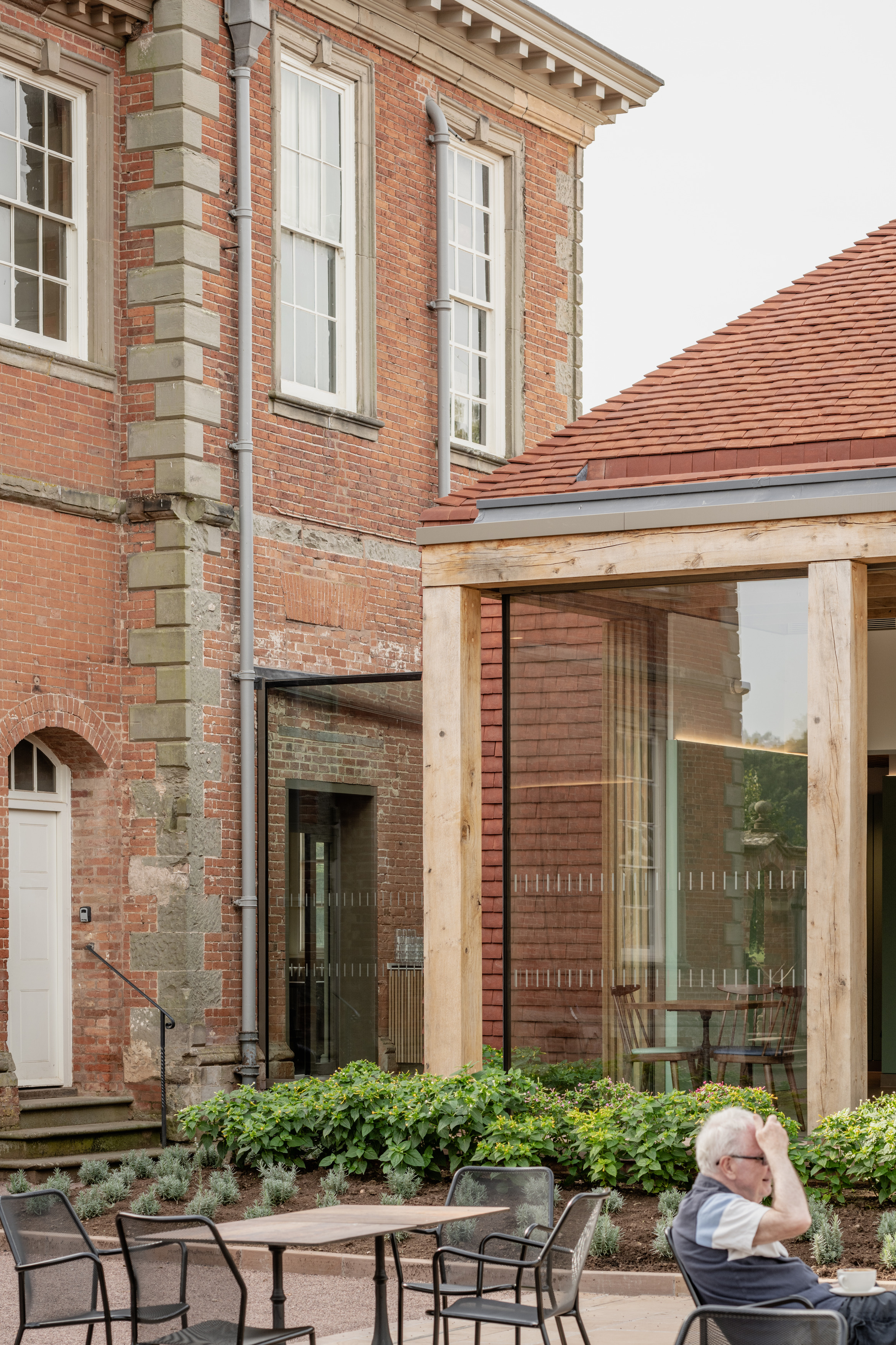 Courtyard Kitchen Hanbury Hall by Howells - Architizer