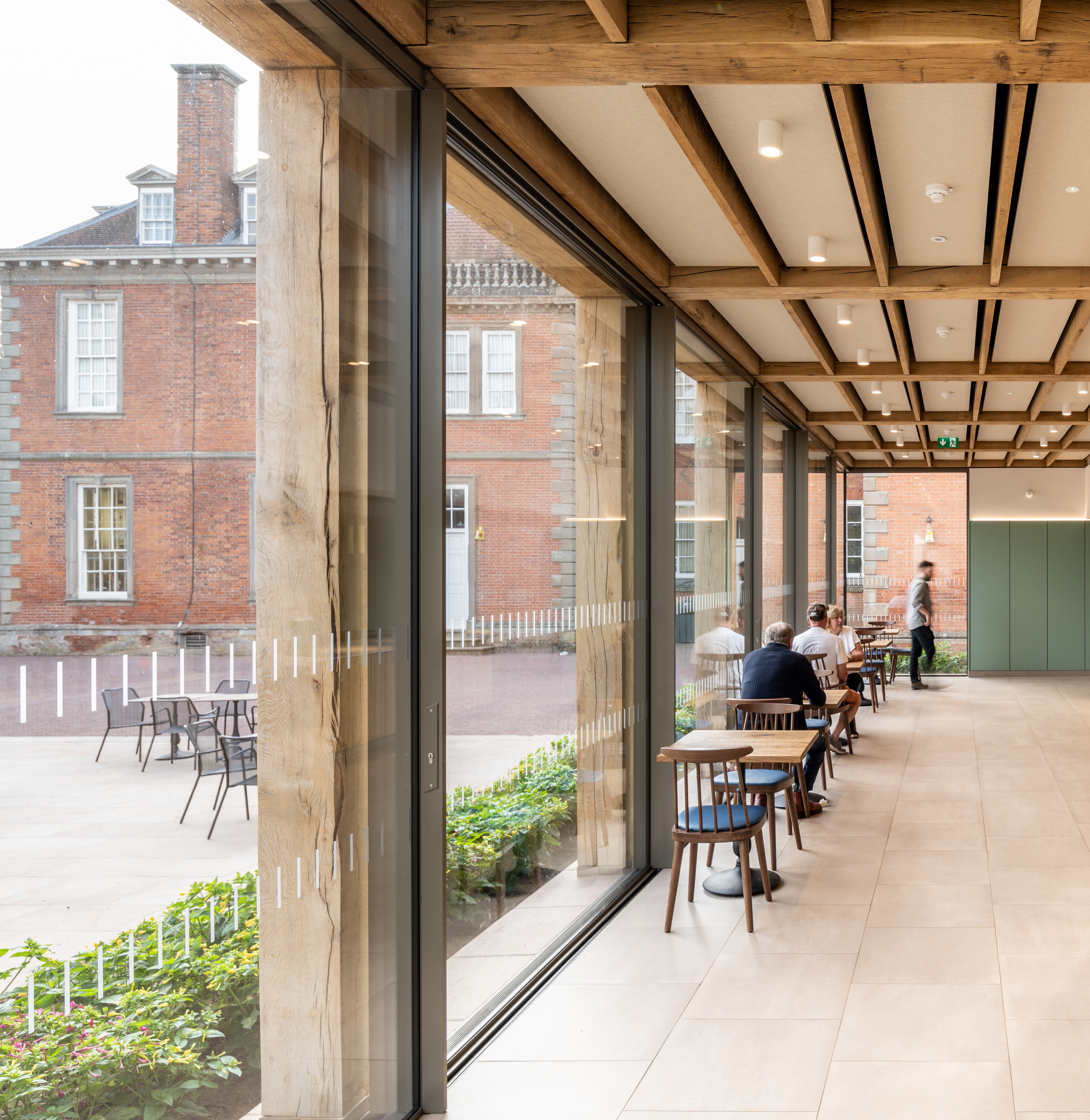 Courtyard Kitchen Hanbury Hall by Howells - Architizer