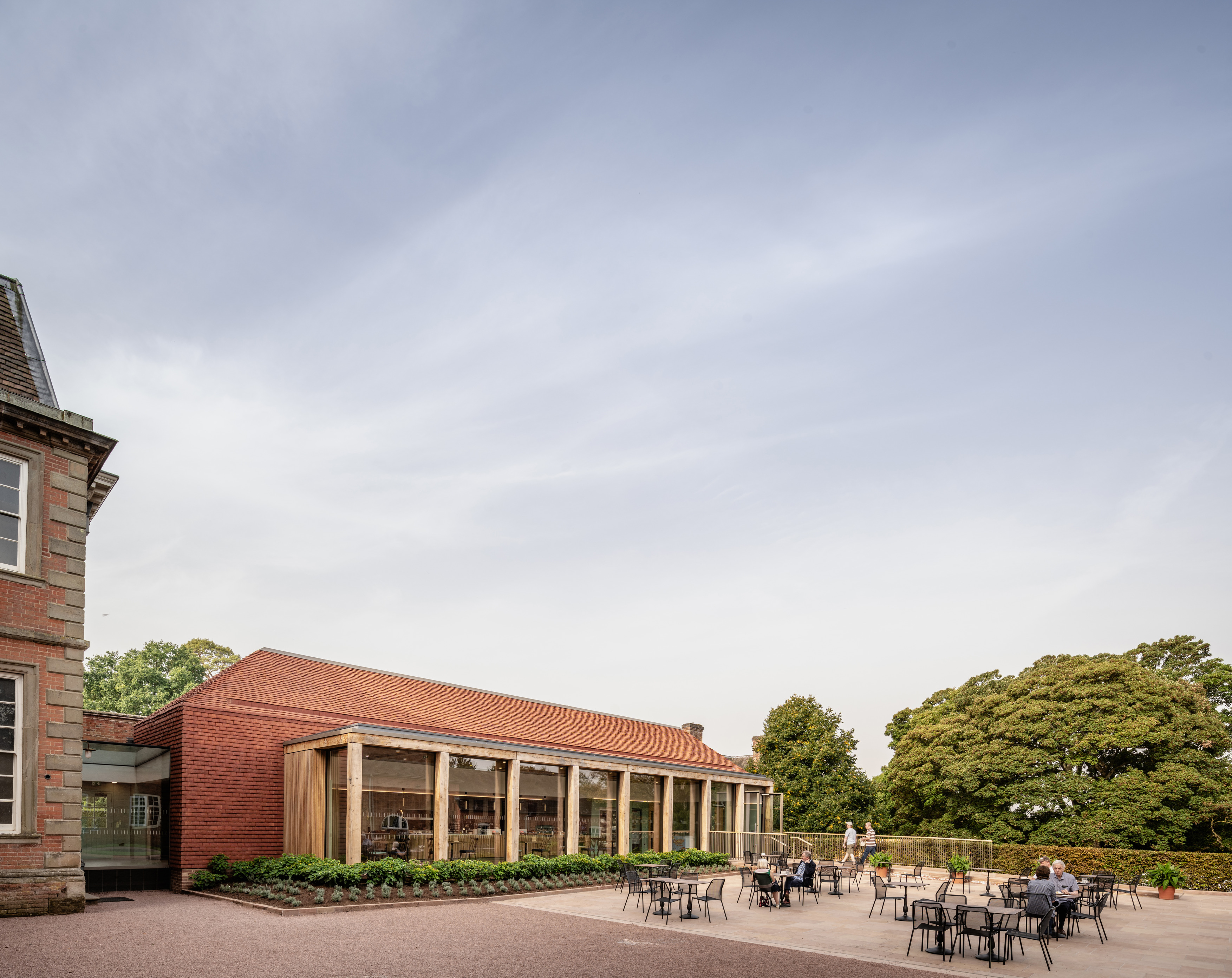 Courtyard Kitchen Hanbury Hall by Howells - Architizer