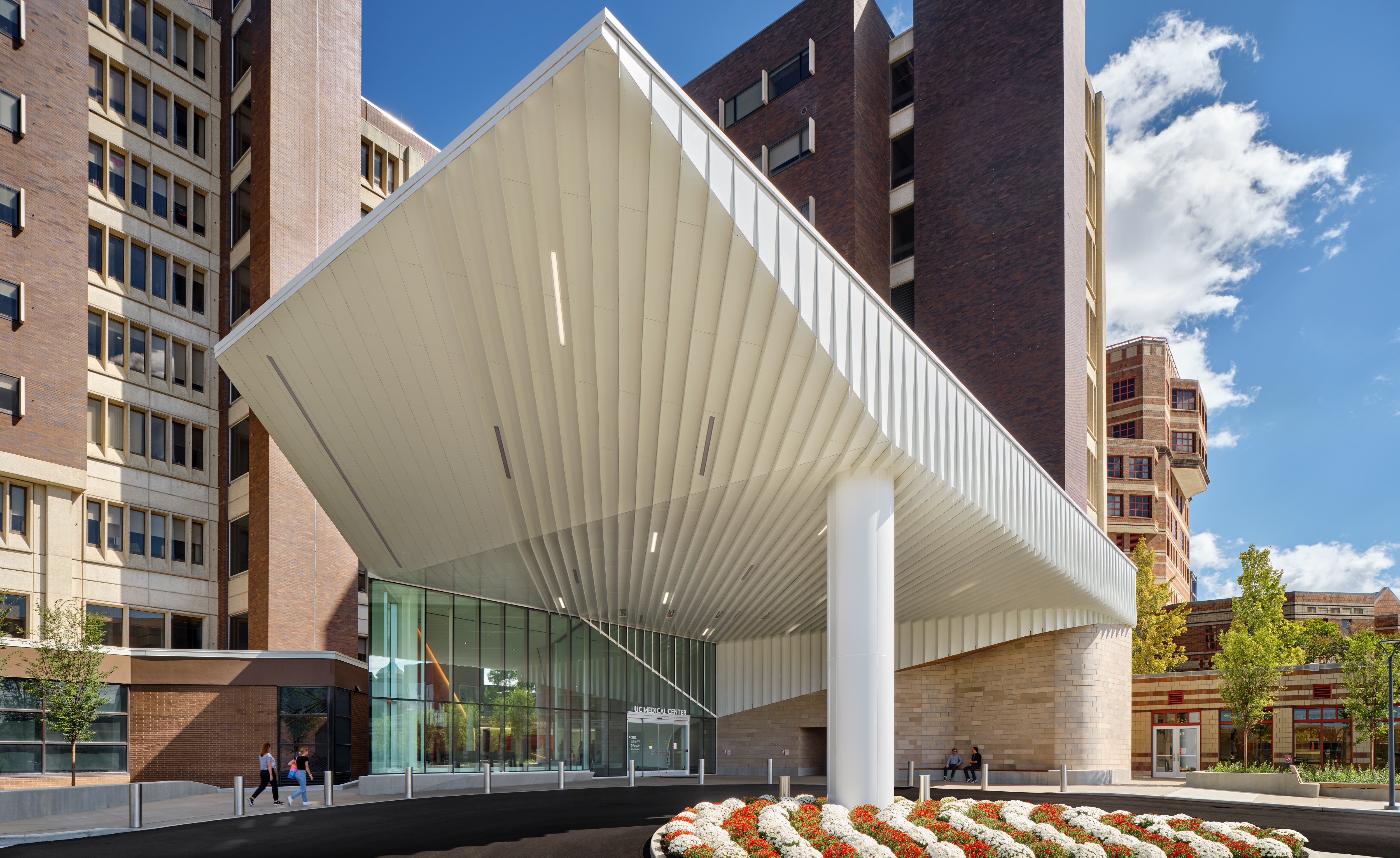 UC Health Medical Center, Main Entrance Improvements by GBBN - Architizer