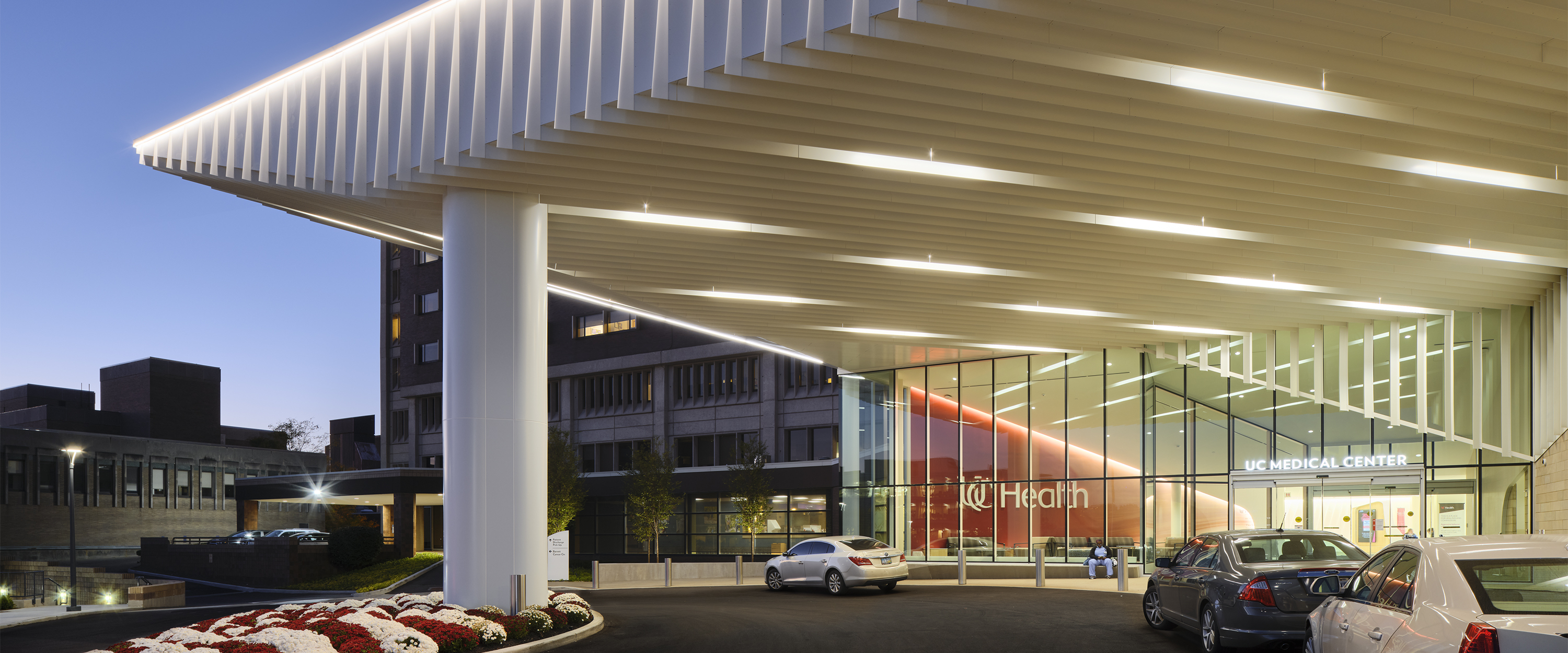 UC Health Medical Center, Main Entrance Improvements by GBBN - Architizer