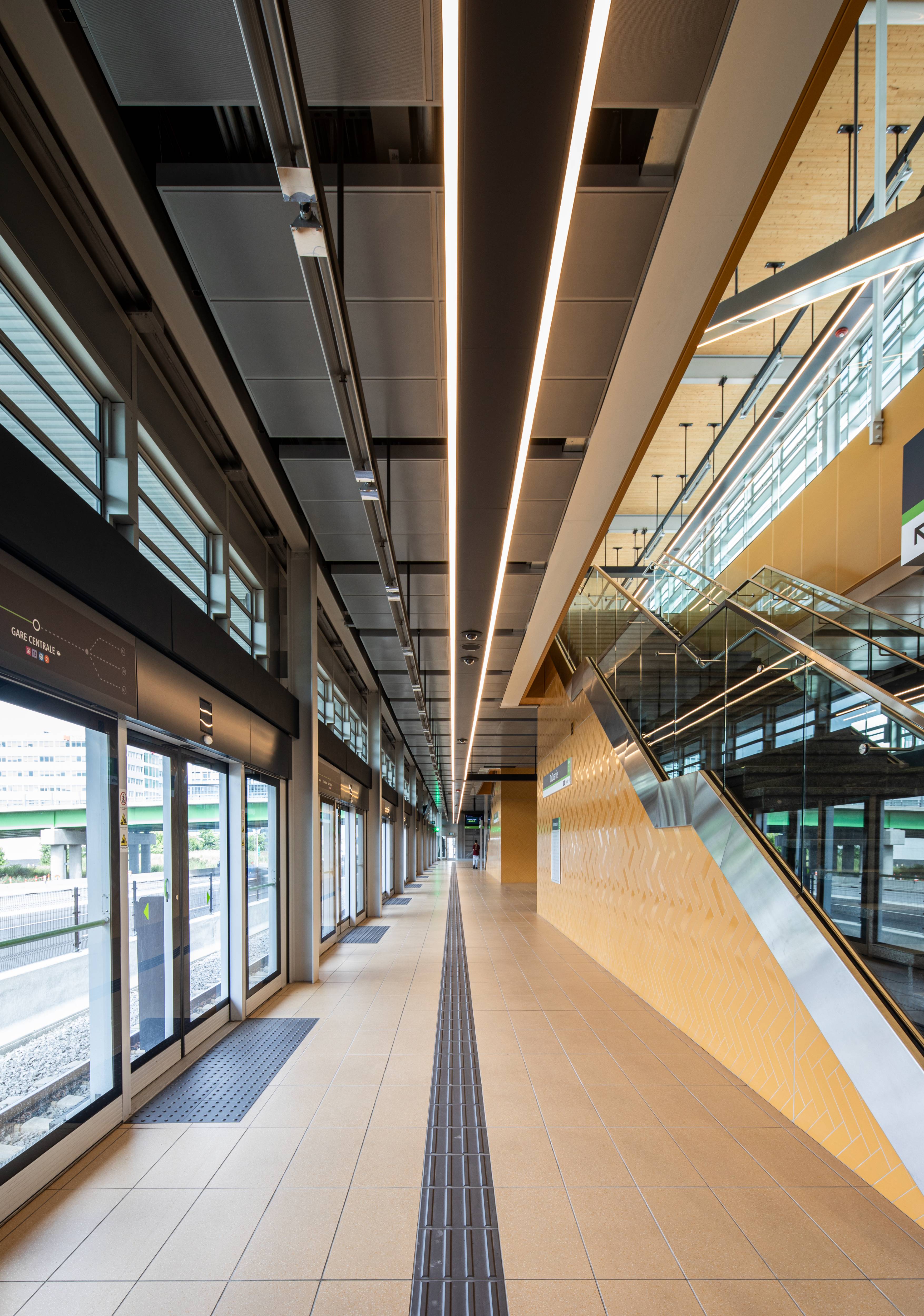 REM- Station du Quartier by Lemay - Architizer