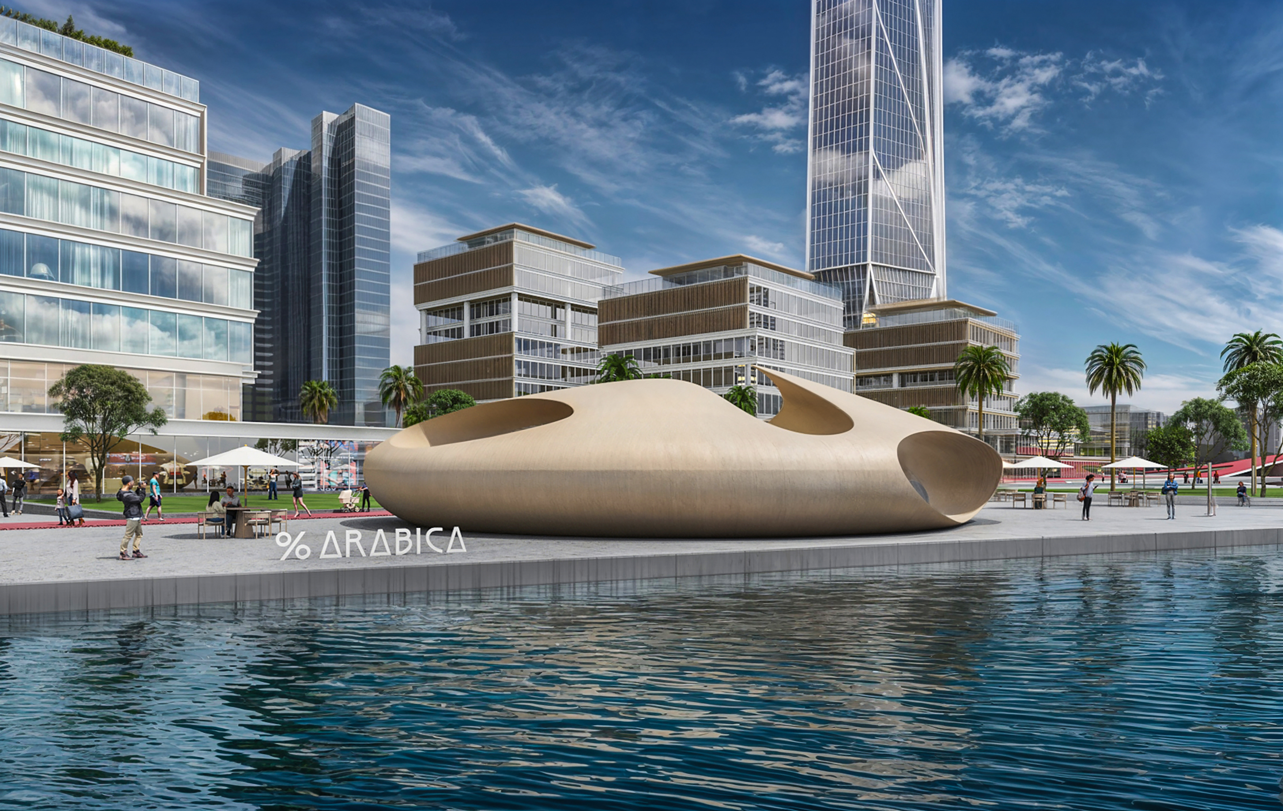 Arabica Sandloop Pavilion by ArmaniArchitects - Architizer