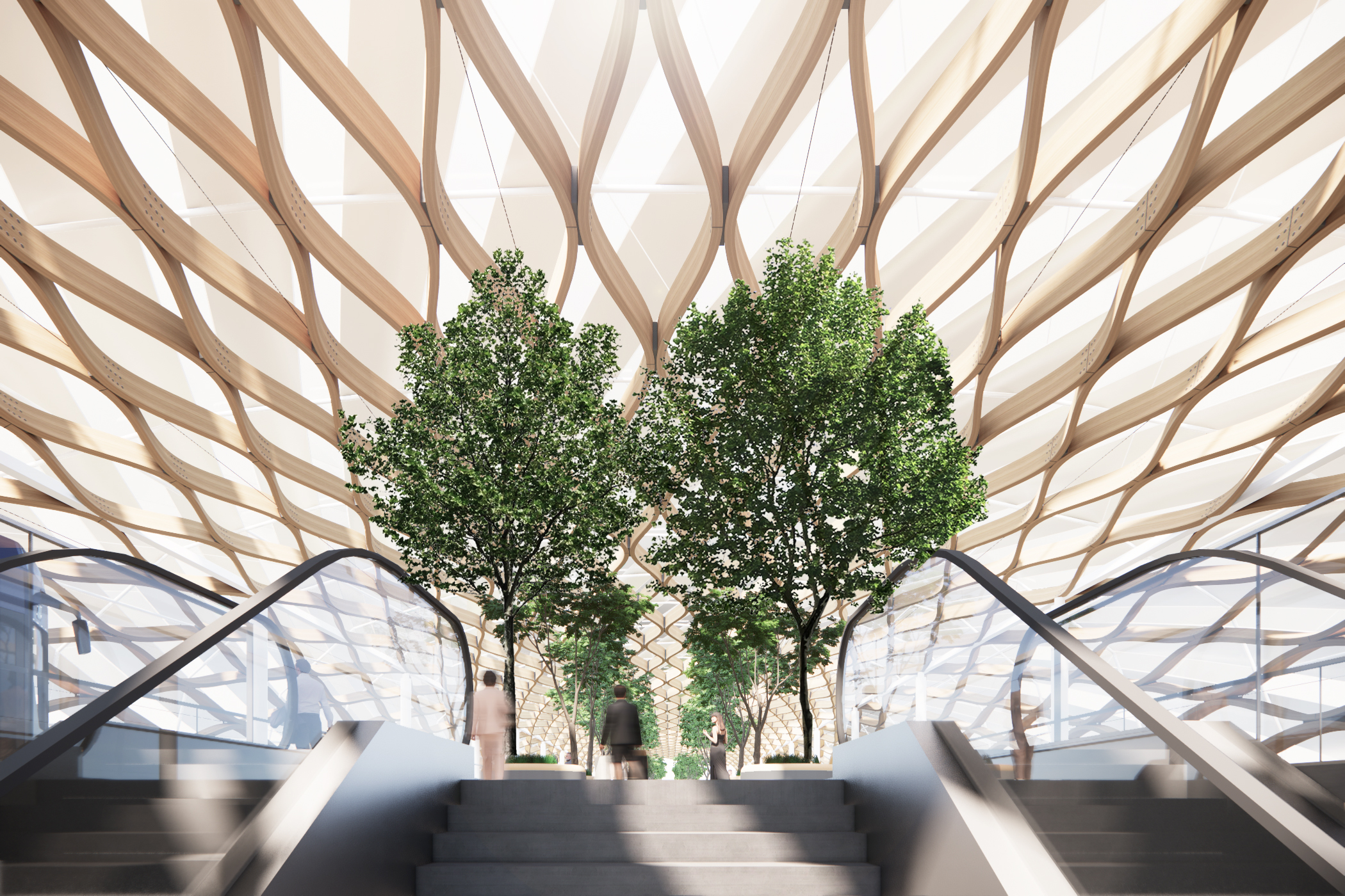 Qingpu New Town South Metro Station by Atelier Ping Jiang | EID Arch ...