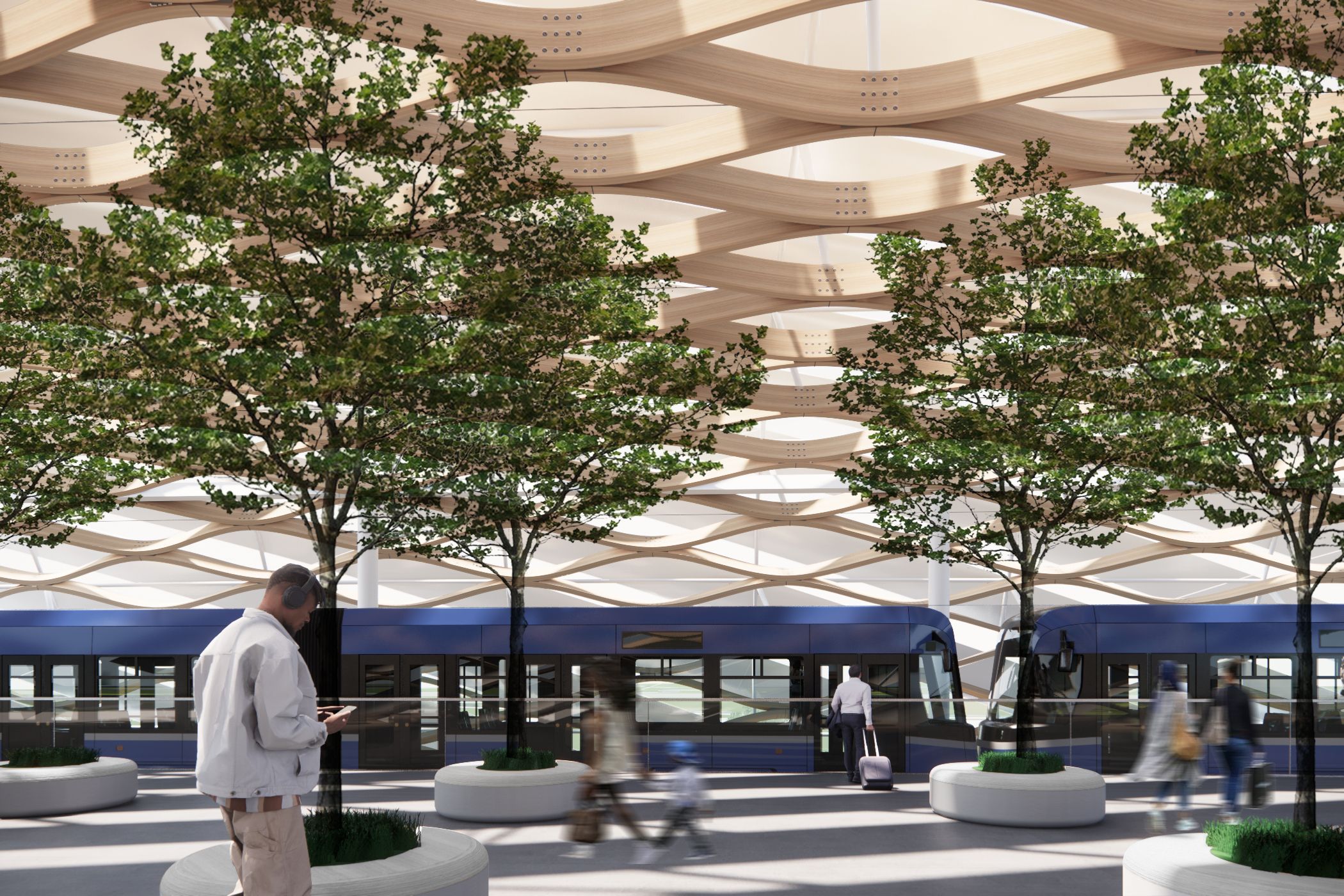 Qingpu New Town South Metro Station by Atelier Ping Jiang | EID Arch ...