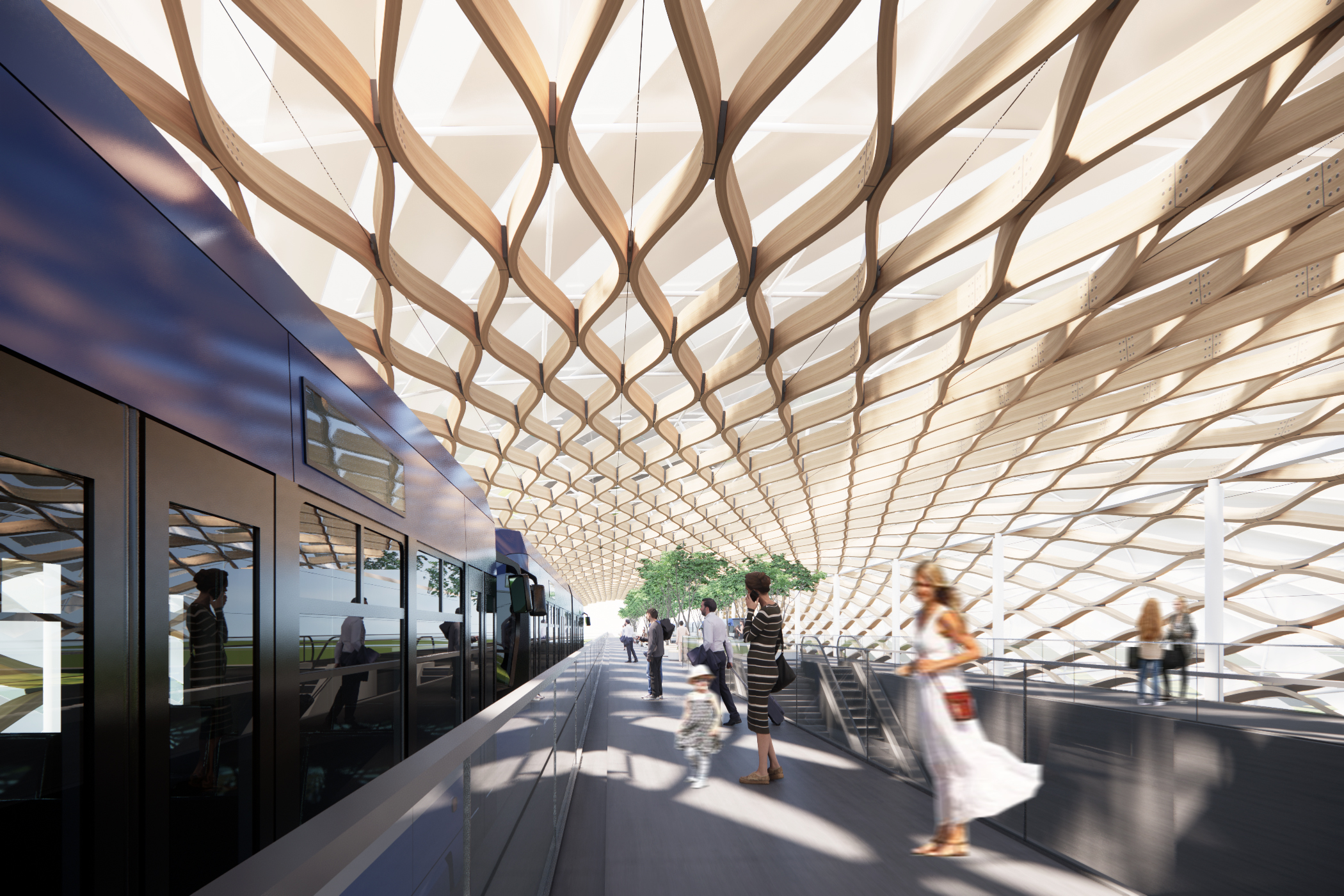 Qingpu New Town South Metro Station by Atelier Ping Jiang | EID Arch ...