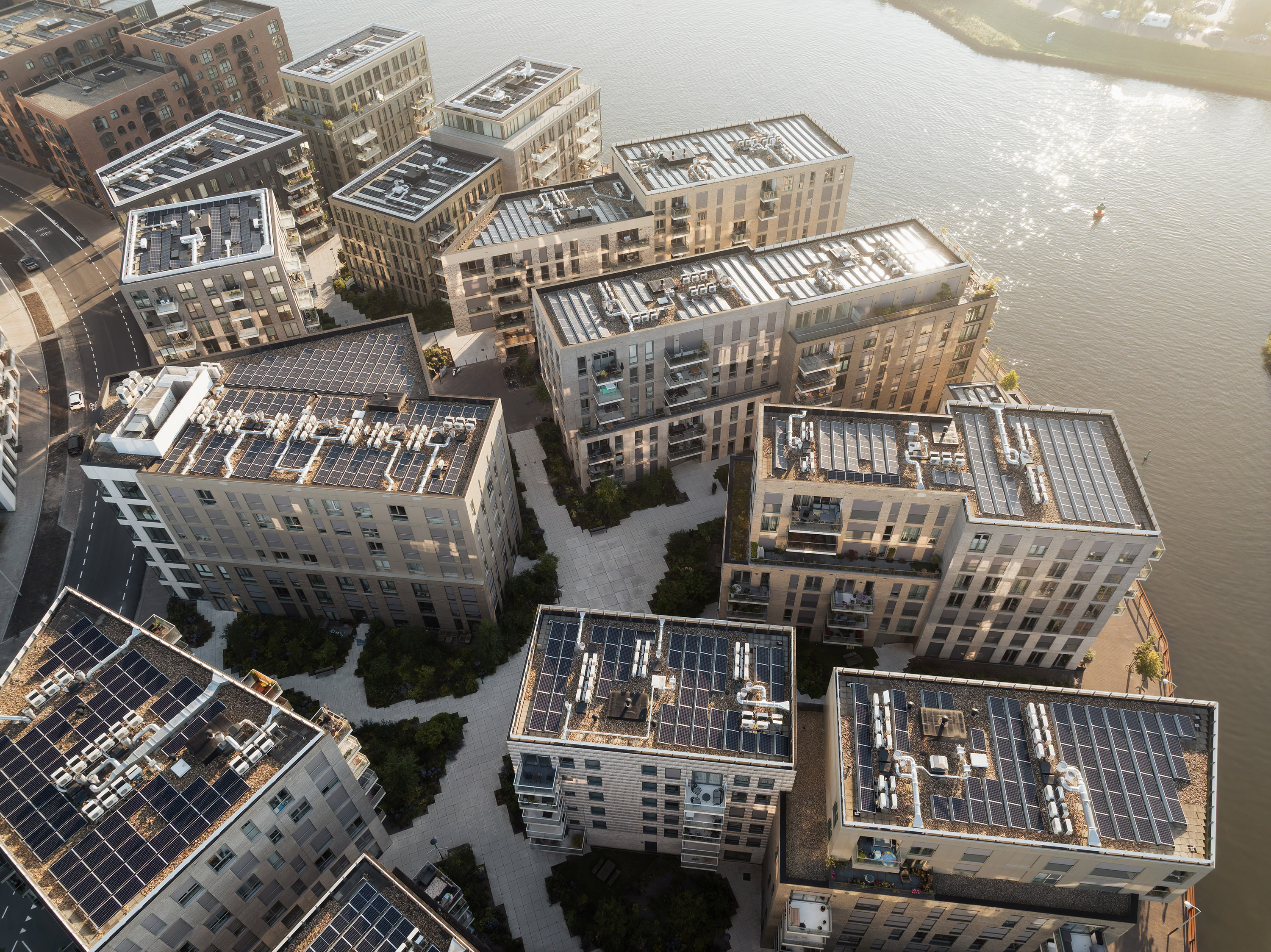 Idea 4197961: Cruquius Island Housing by KCAP in Amsterdam, Netherlands ...