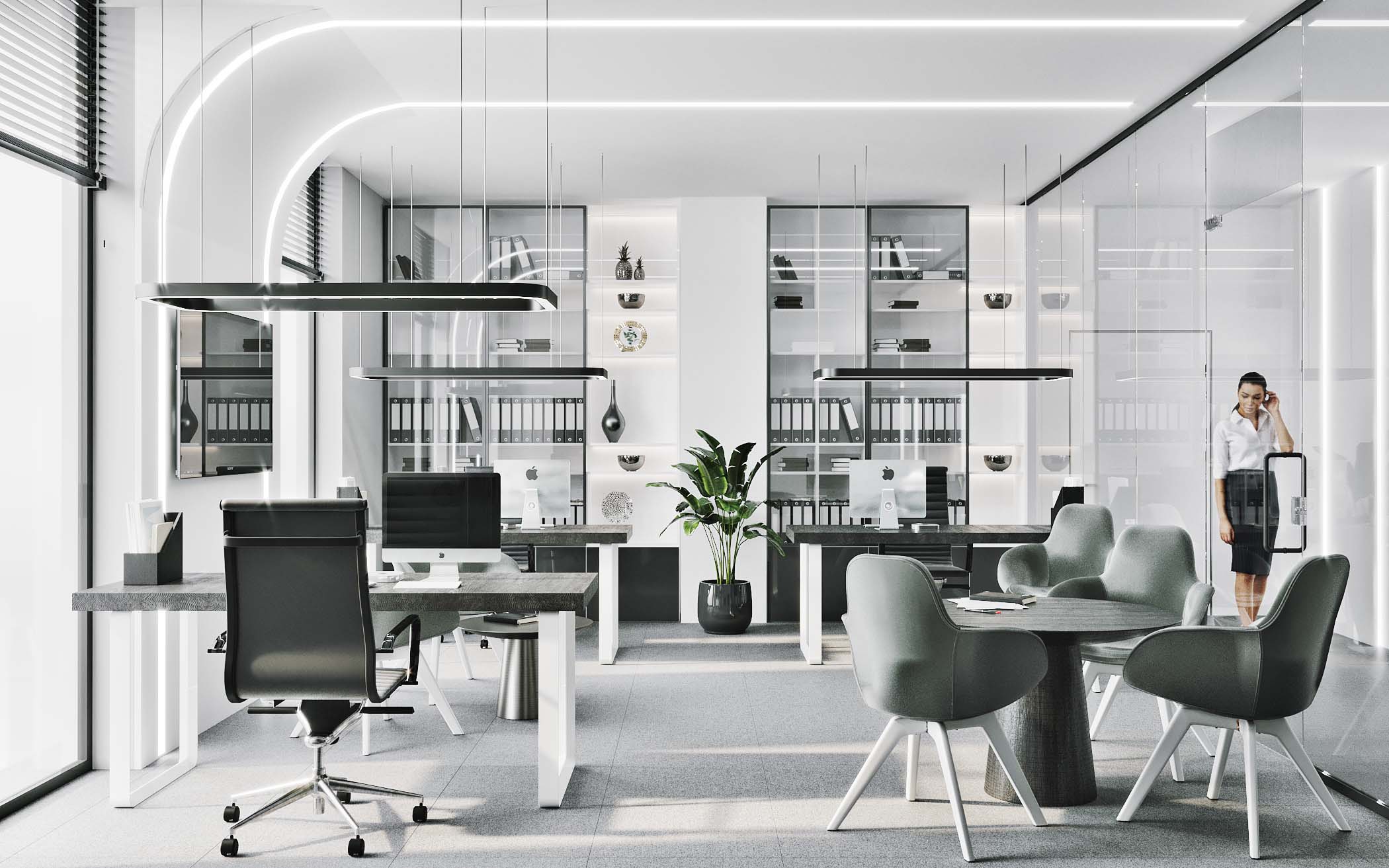 Offices of the Management Cluster of Moscow State University by Asadov ...