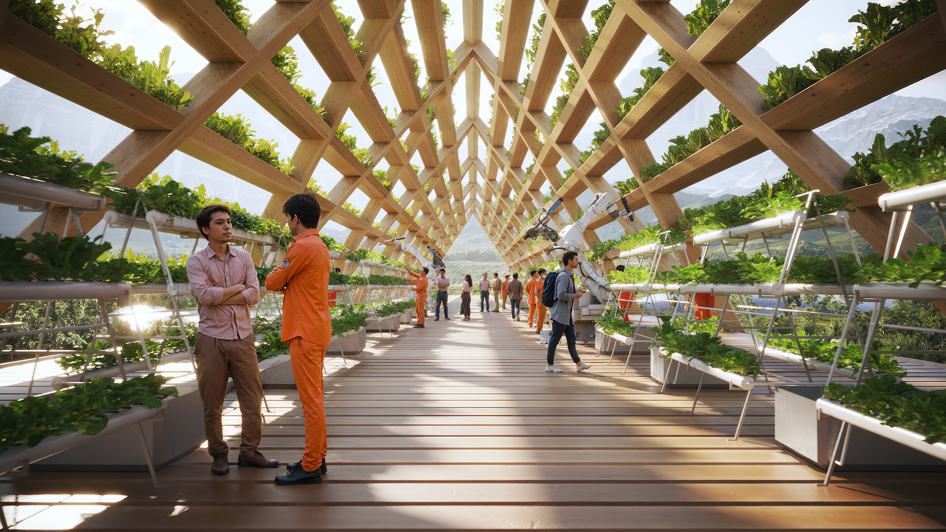 BIG | Gelephu Mindfulness City by Brick Visual - Architizer