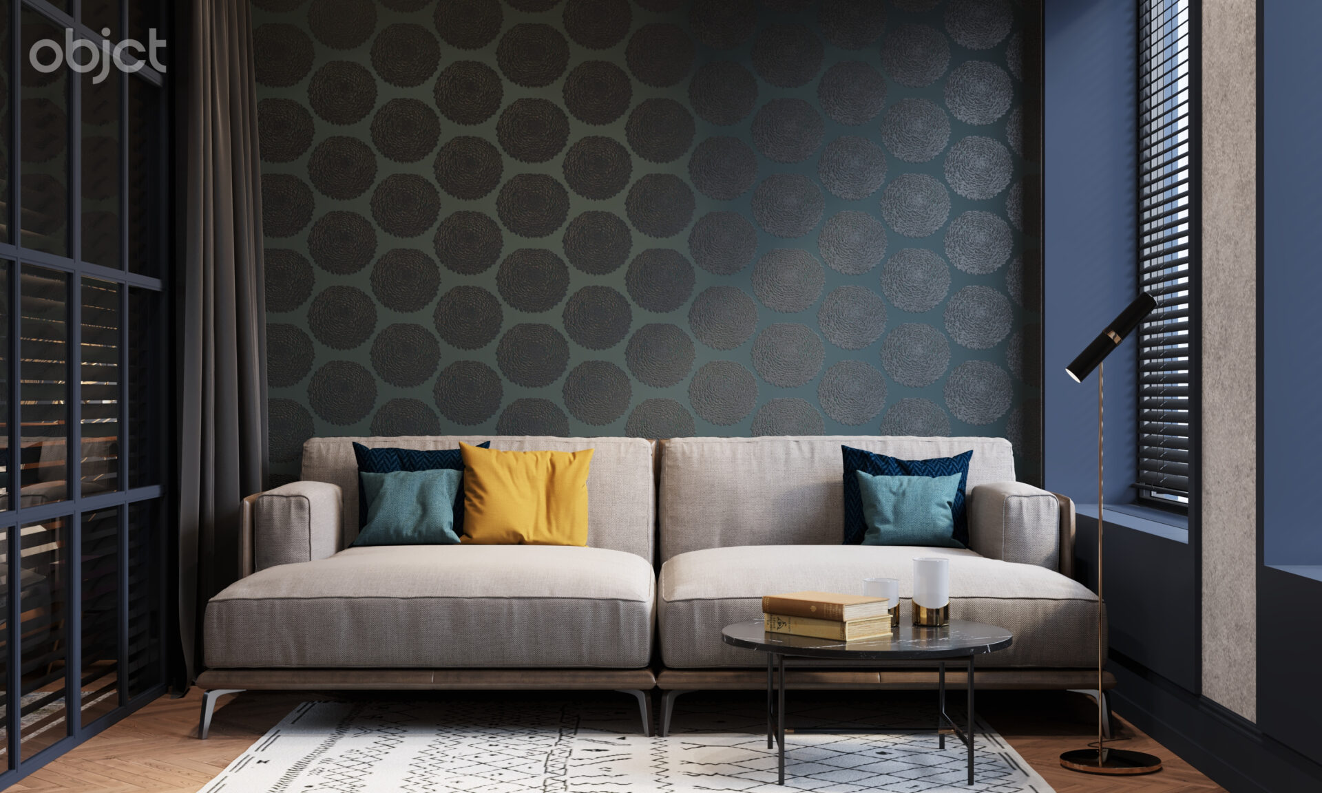 Interior design project in Vander Park residential complex, Moscow by ...