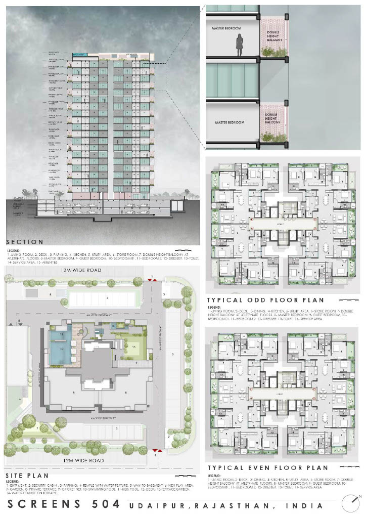 Idea 4200726: SCREEN 504 by Sanjay Puri Architects in Udaipur, India ...