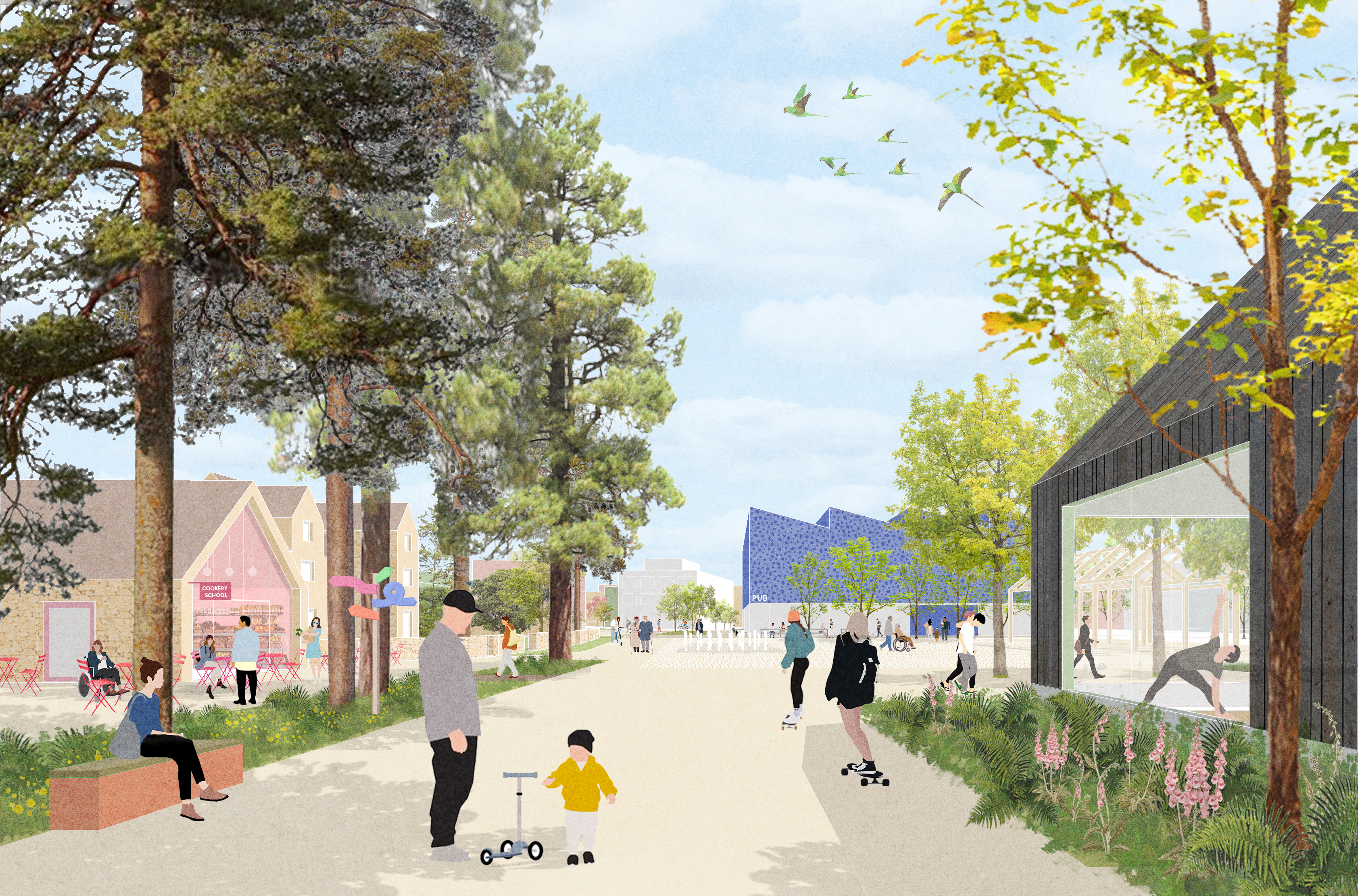 Masterplan Begbroke Innovation District by OKRA - Architizer