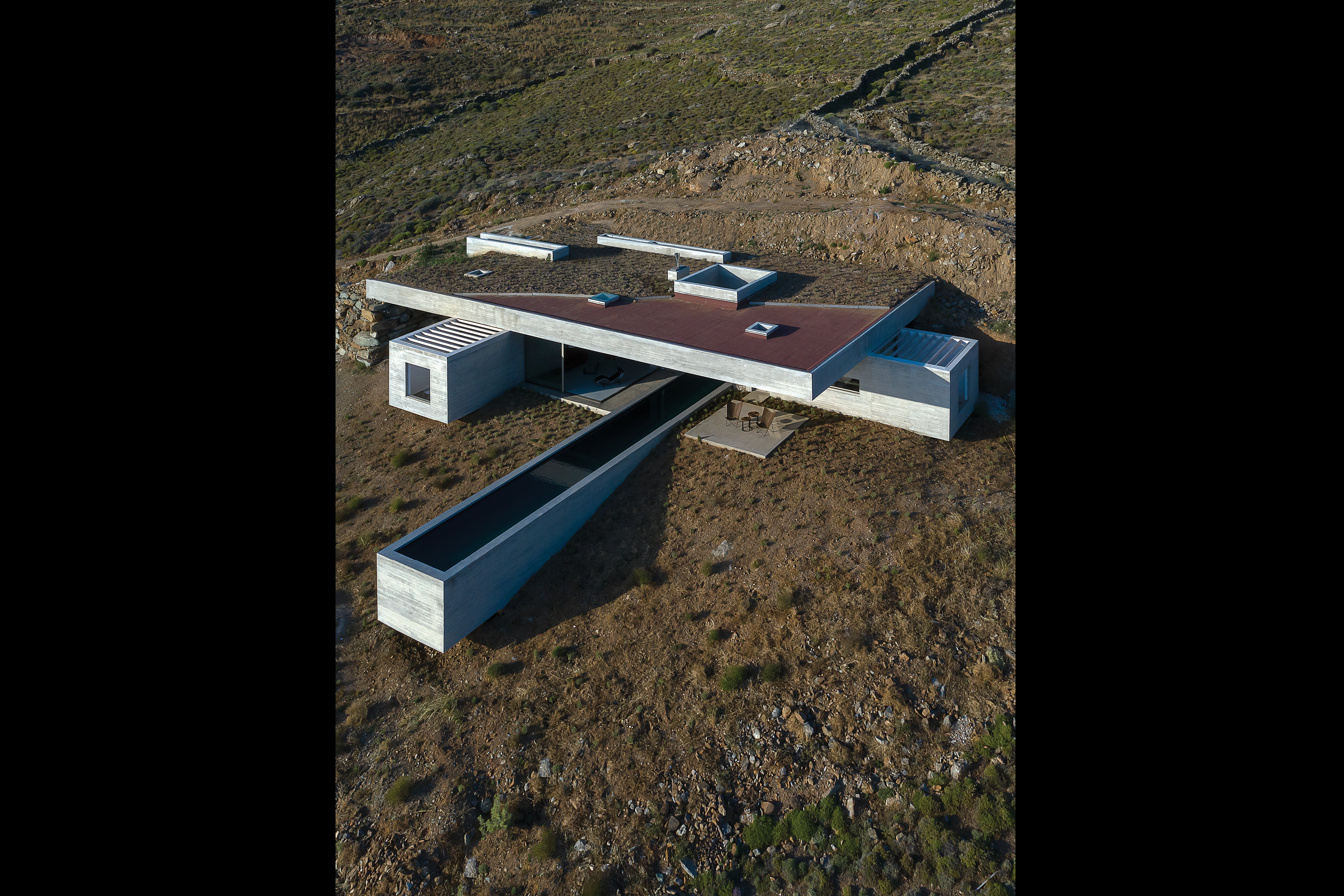 THE LAP POOL HOUSE by ARISTIDES DALLAS ARCHITECTS - Architizer