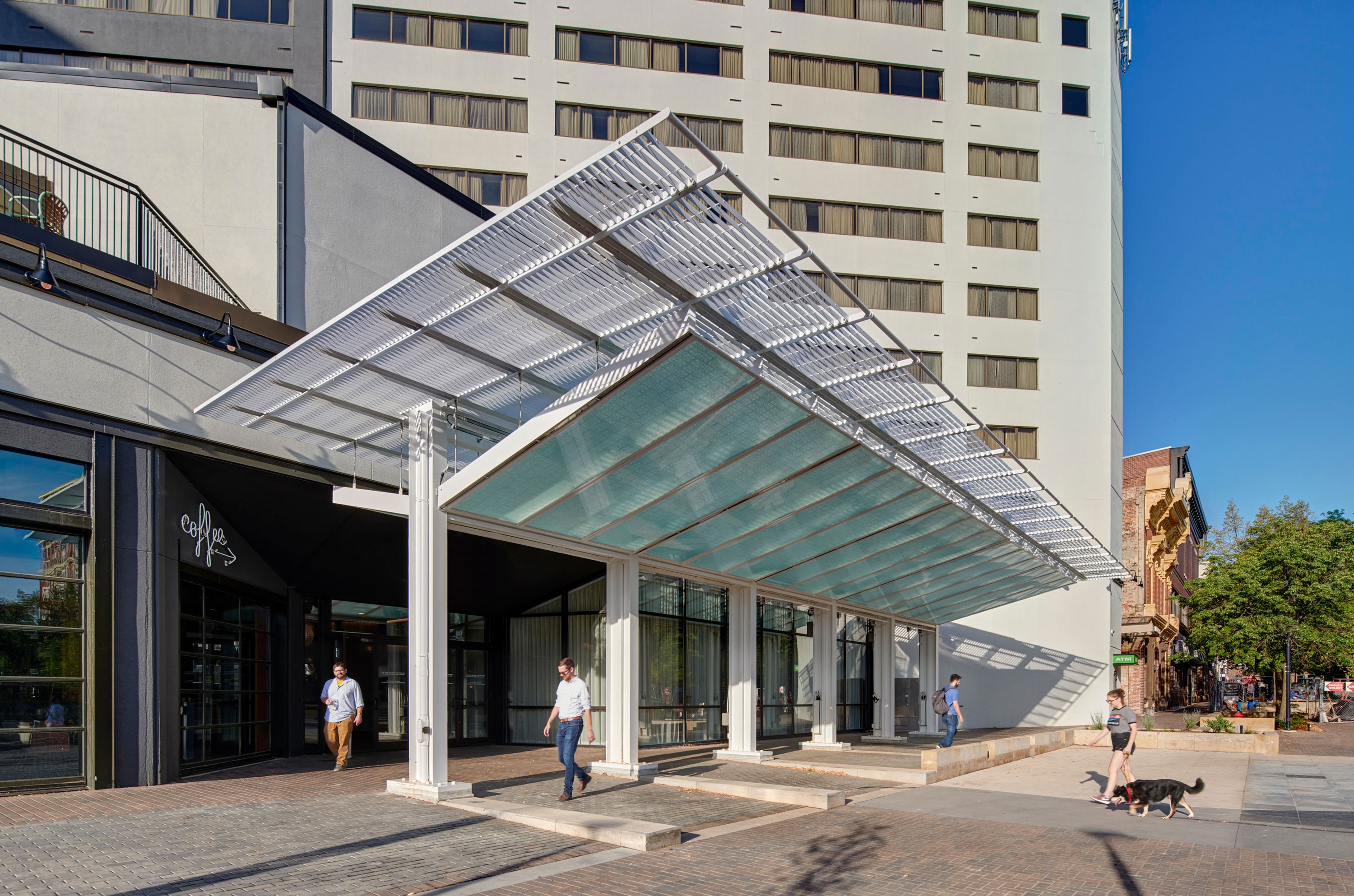 Weatherdance Fountain Stage Canopy by Neumann Monson Architects ...
